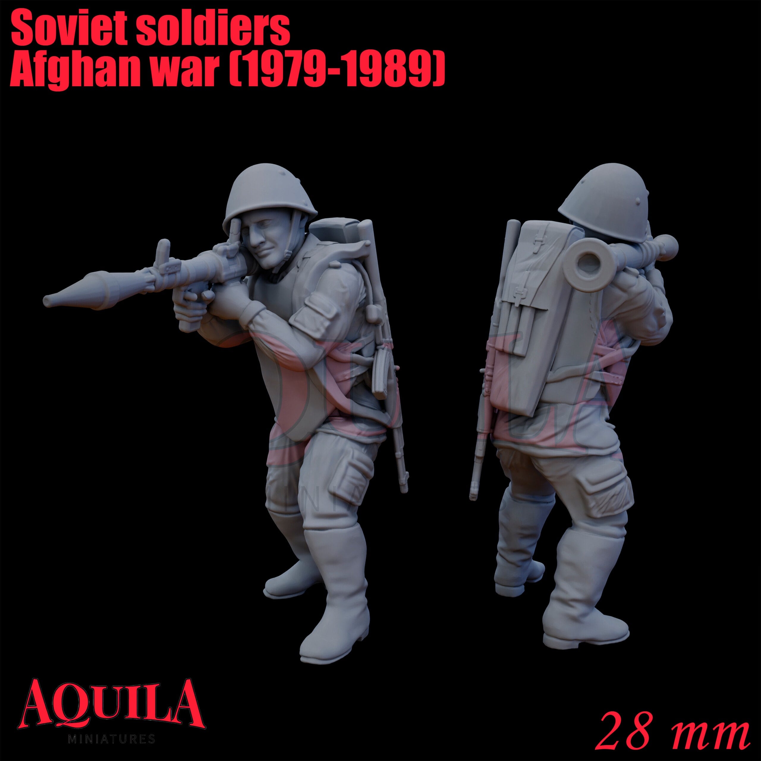 Soviet soldiers. Afghan war (1979-1989) by AQUILA - Wargaming3D
