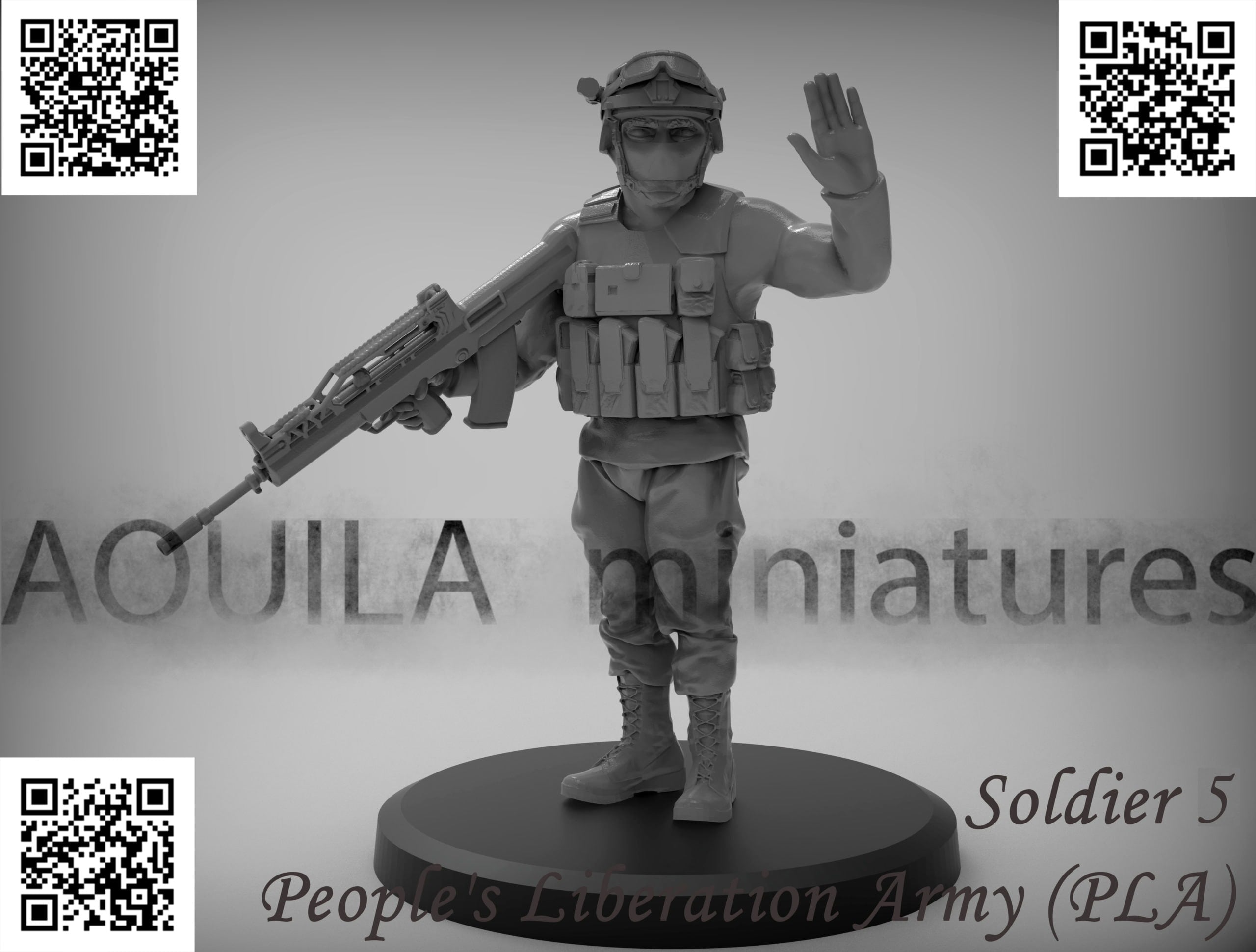 Soldier_5_People's Liberation Army (PLA) by AQUILA - Wargaming3D