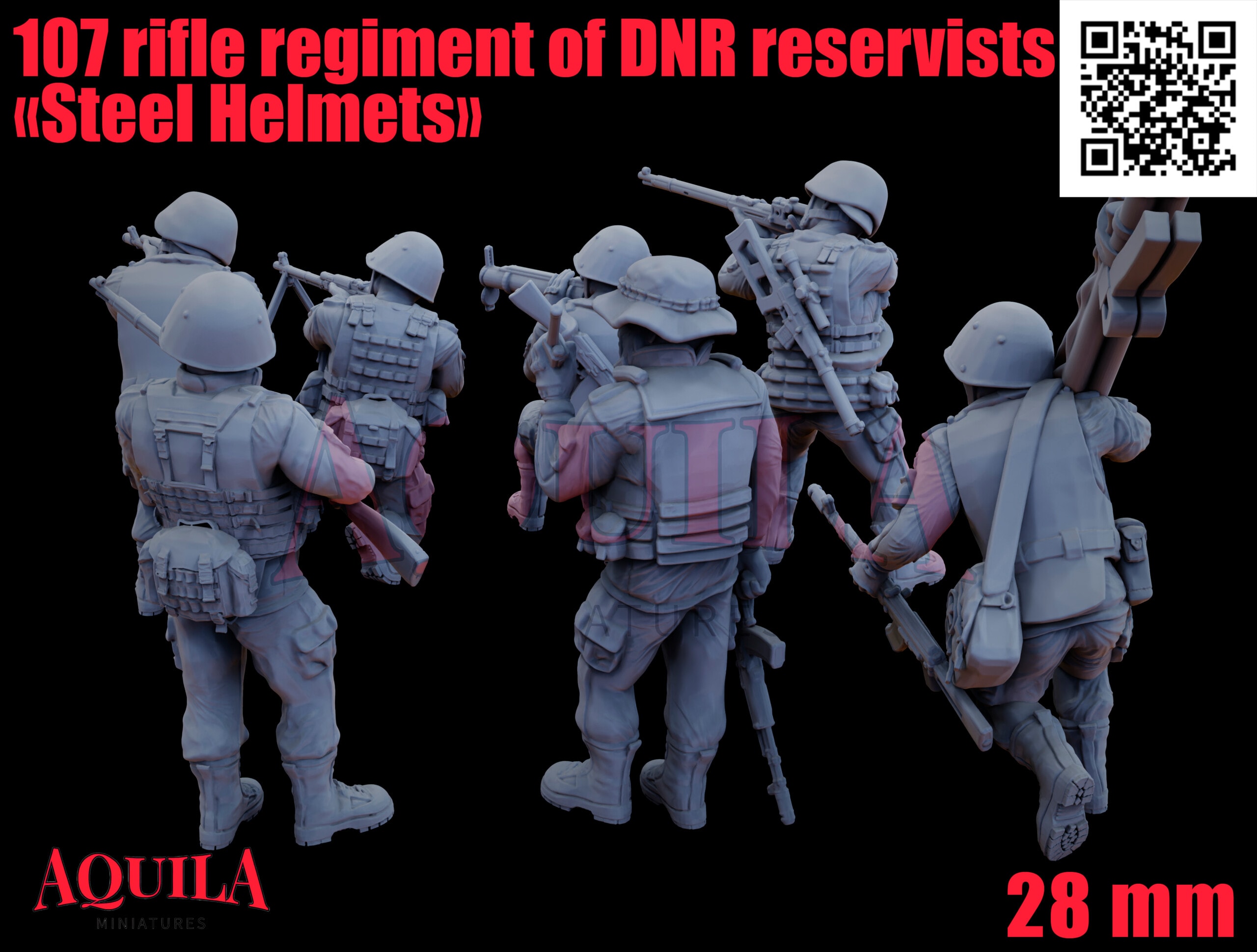 107 rifle regiment of DNR reservists by AQUILA - Wargaming3D