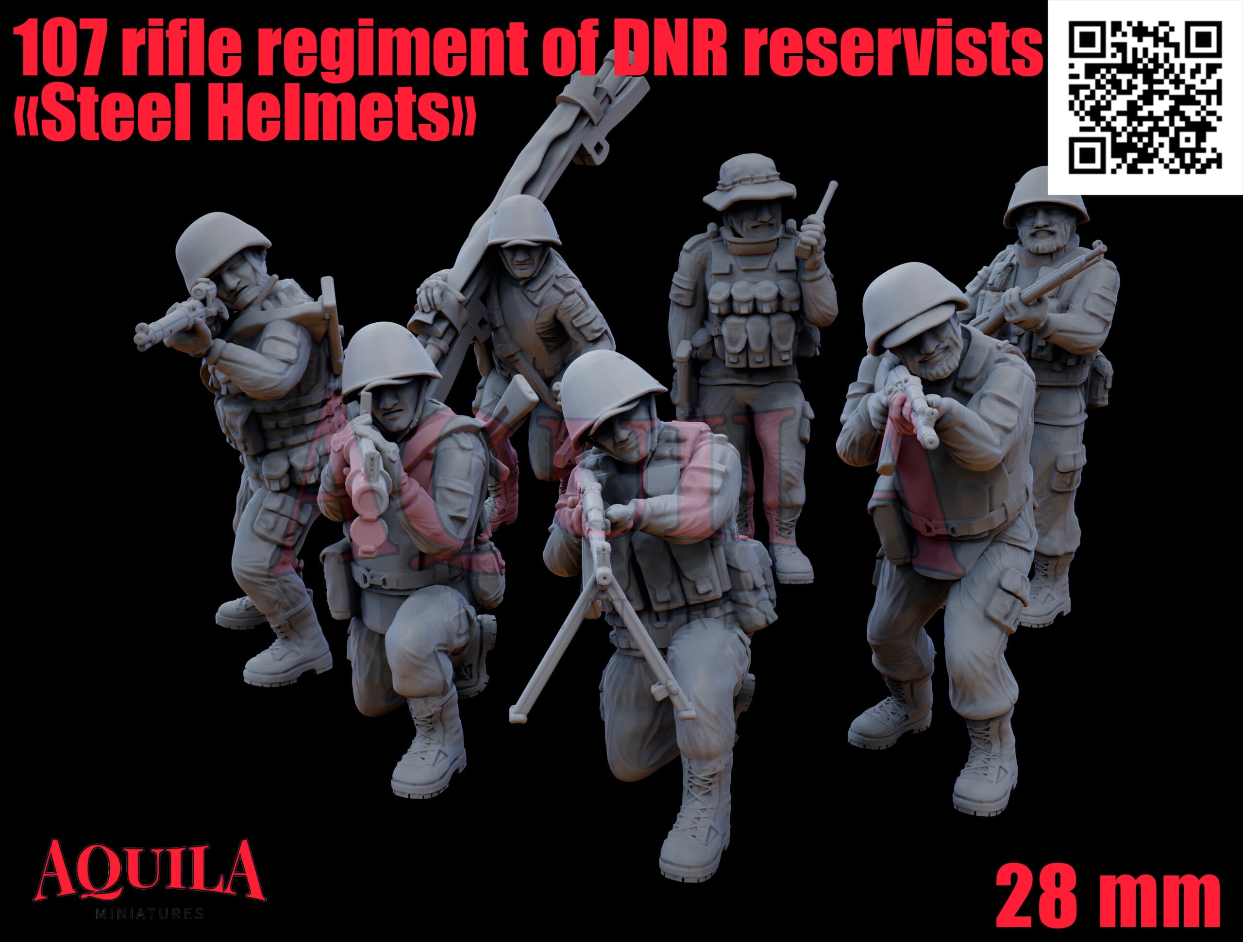 107 rifle regiment of DNR reservists by AQUILA - Wargaming3D