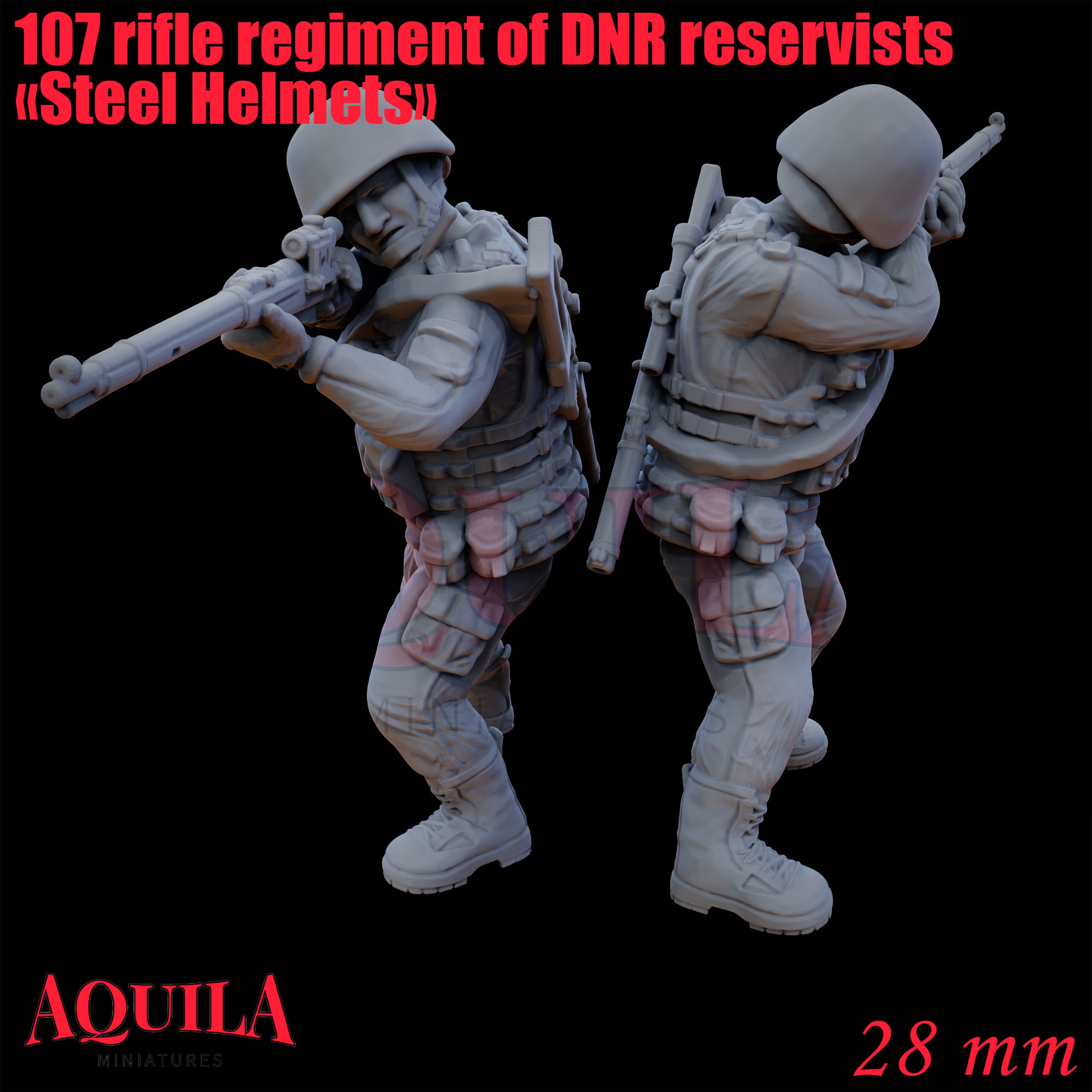 107 rifle regiment of DNR reservists by AQUILA - Wargaming3D