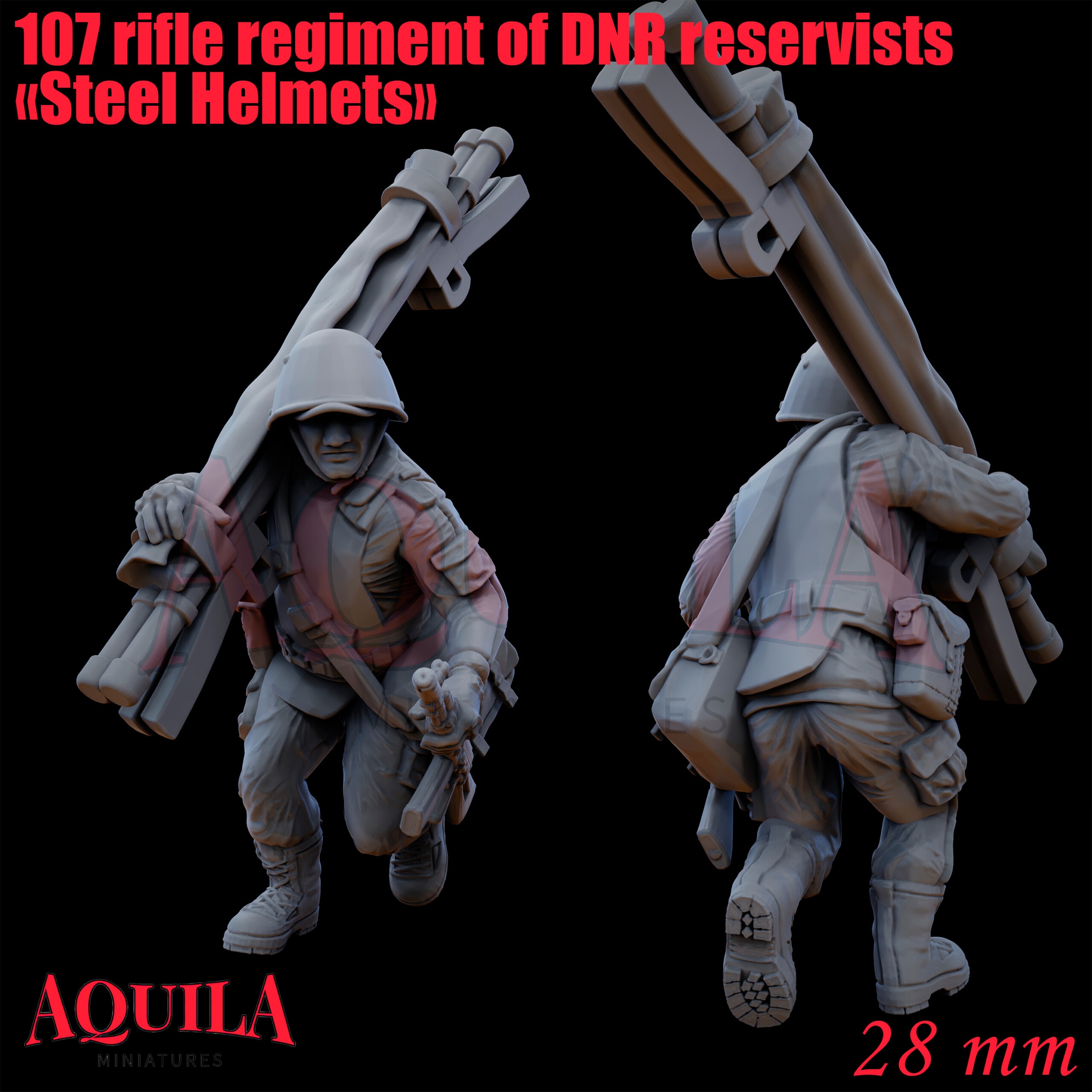 107 rifle regiment of DNR reservists by AQUILA - Wargaming3D