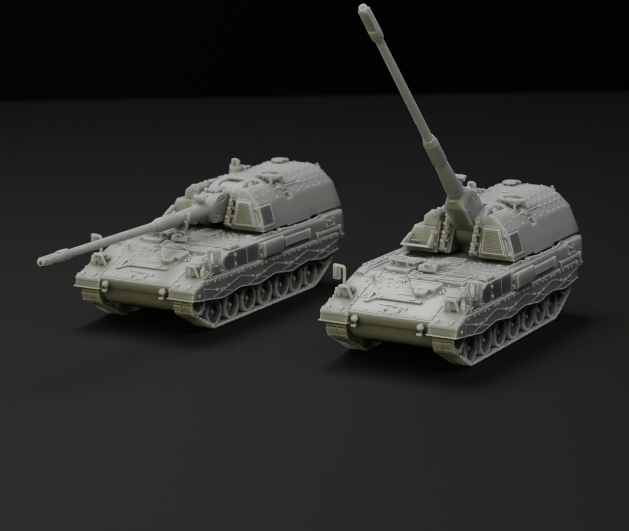 PZH PANZERHAUBITZE 2000 HOWITZER by guaro3d - Wargaming3D