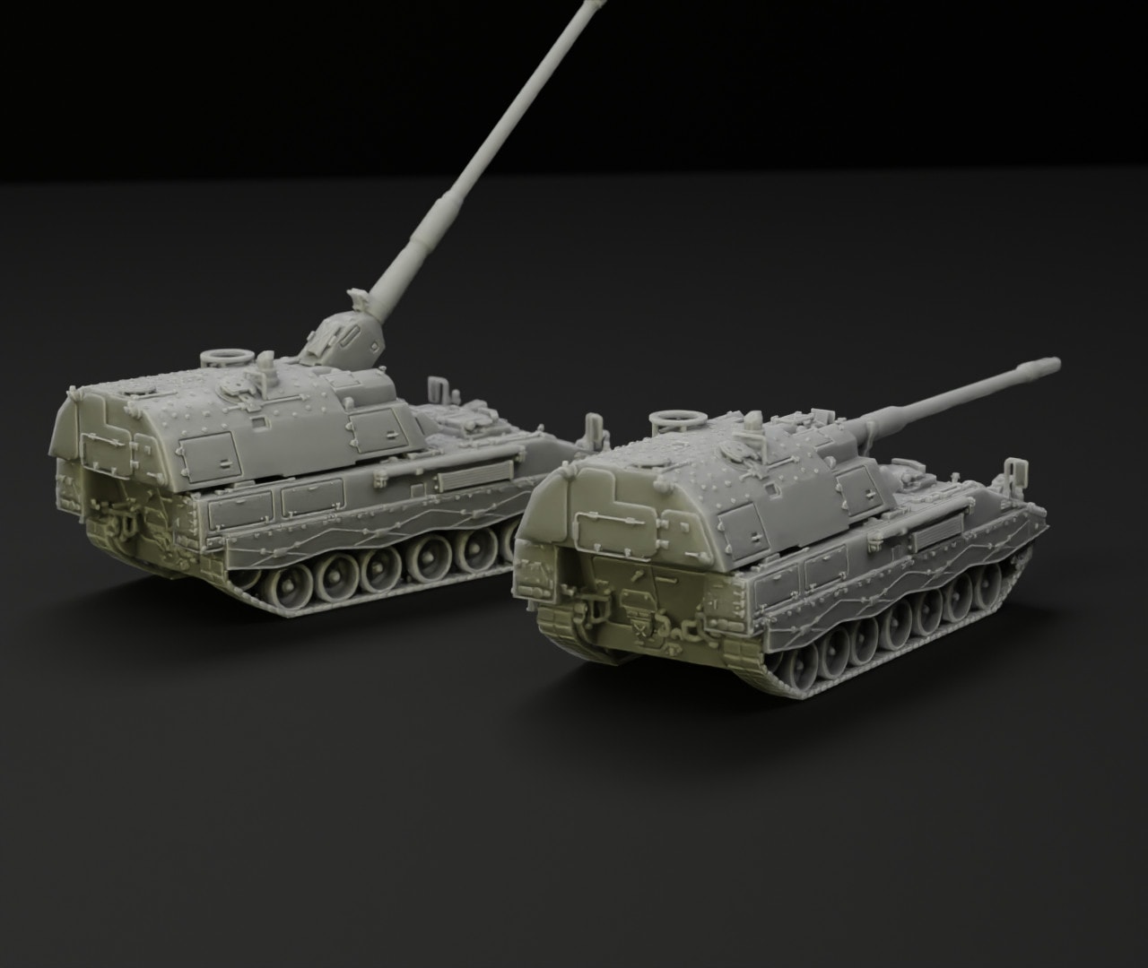 PZH PANZERHAUBITZE 2000 HOWITZER by Guaro3d - Wargaming3D