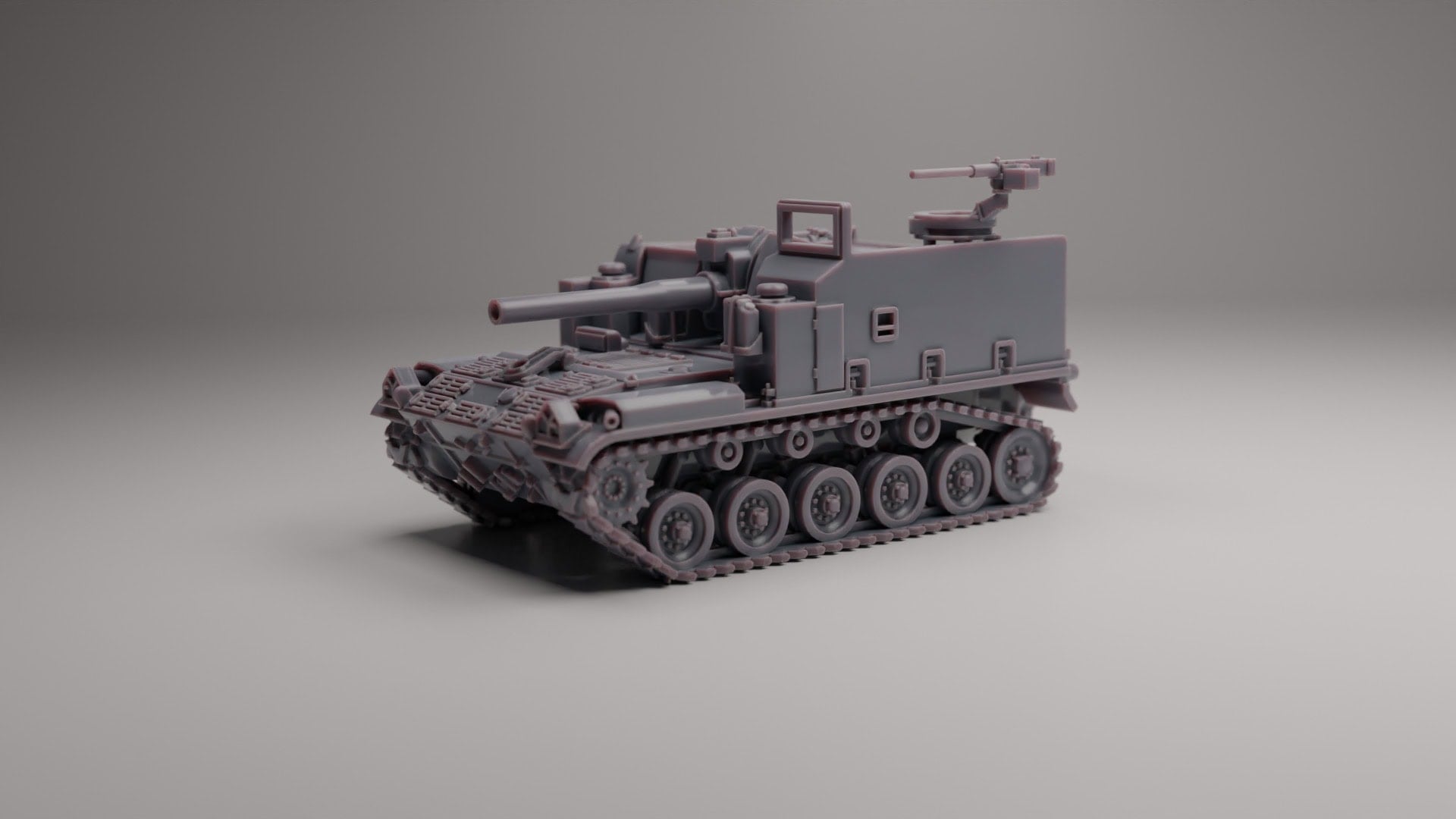M44 SELF-PROPELLED HOWITZER by guaro3d - Wargaming3D