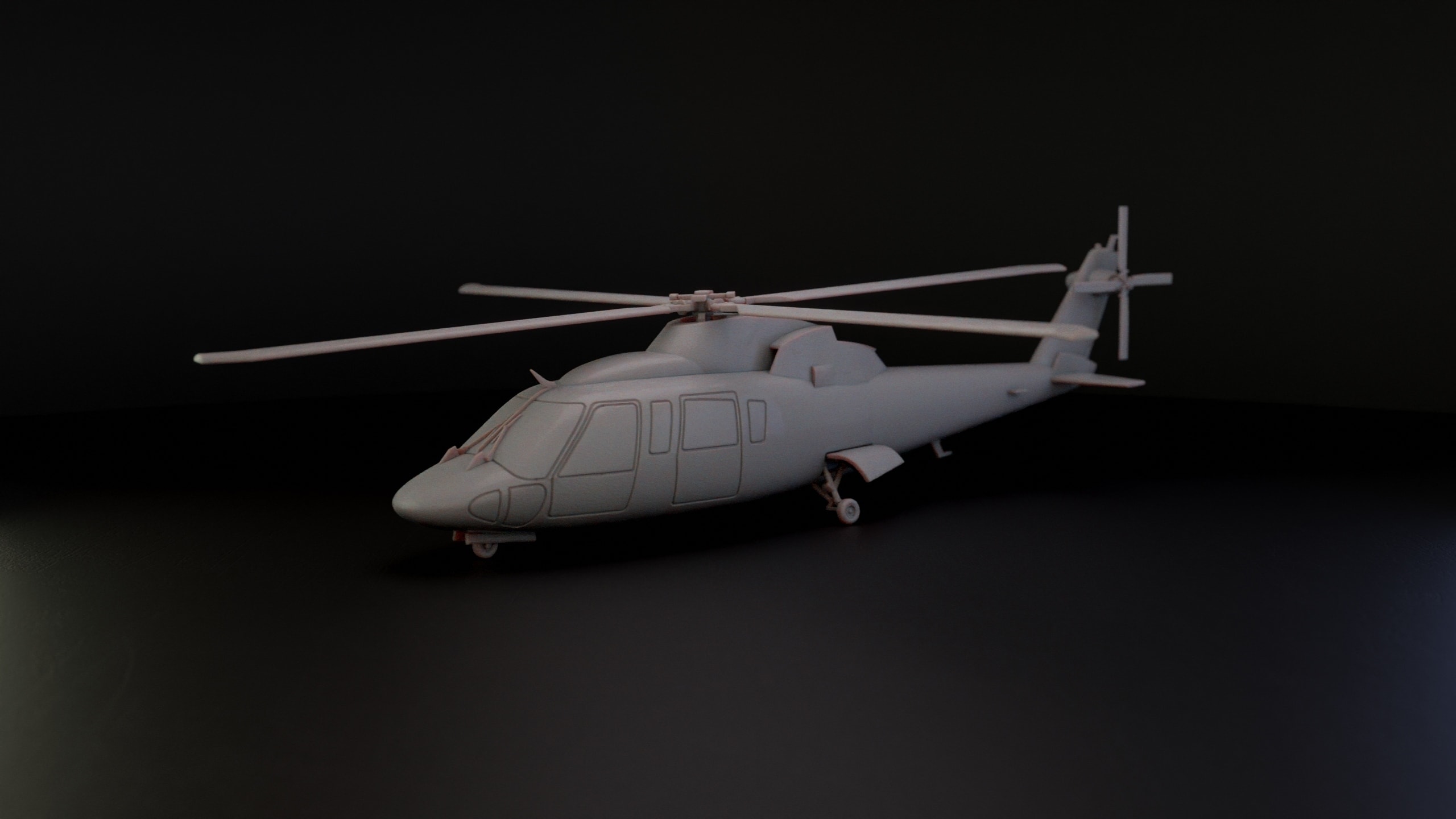 SIKORSKY S76 HELICOPTER by guaro3d - Wargaming3D