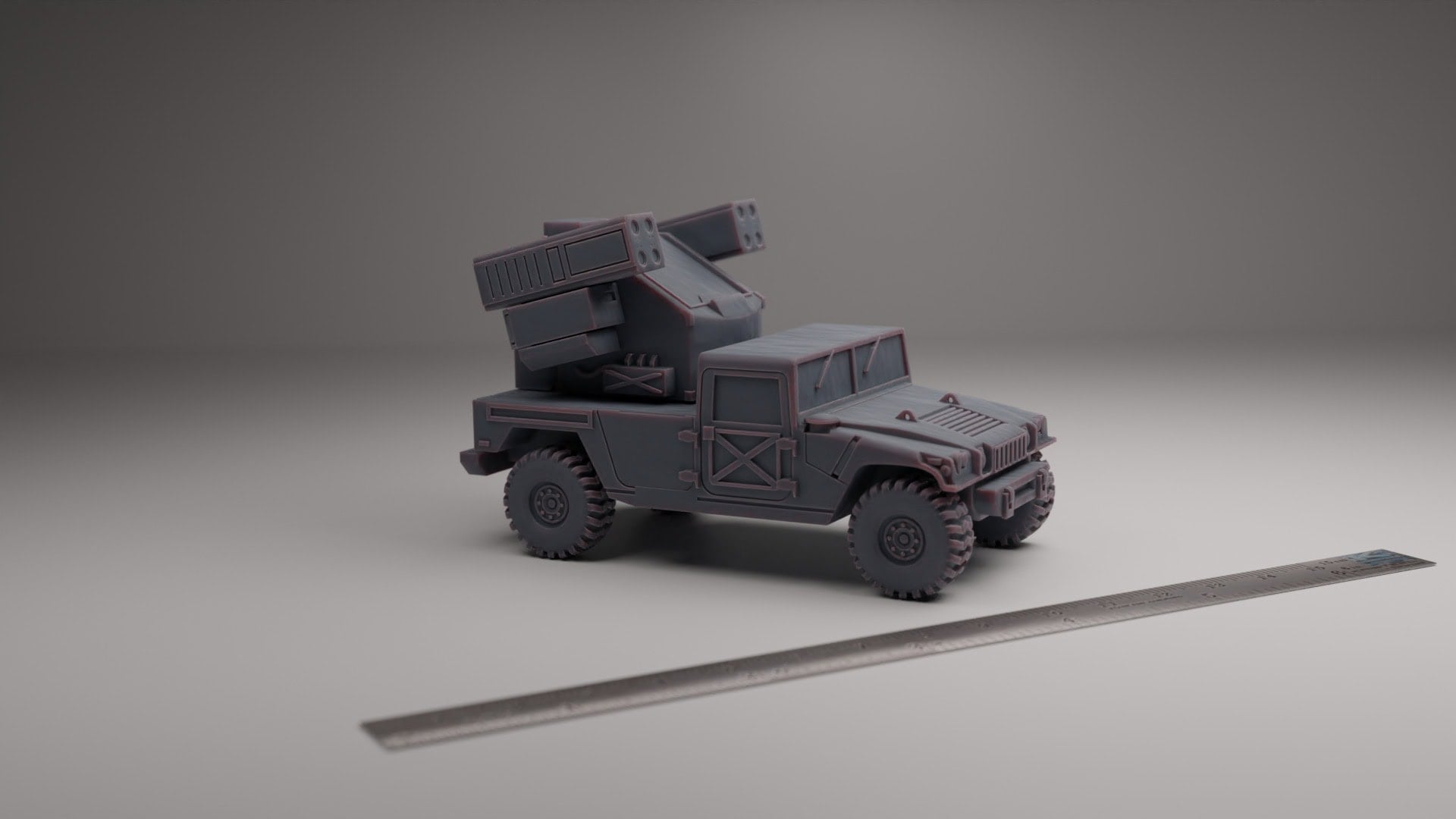 HUMVEE WITH AVENGER AA by guaro3d - Wargaming3D