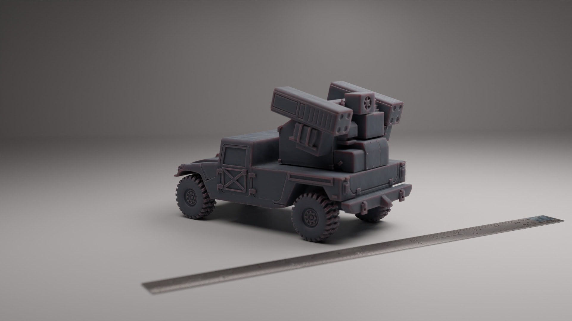 HUMVEE WITH AVENGER AA by Guaro3d - Wargaming3D