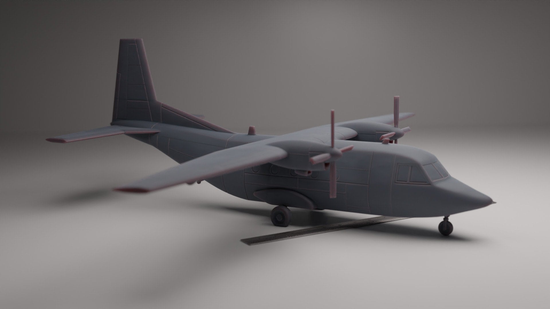 AIRBUS C212 200 AVIOCAR CARGO AIRPLANE by guaro3d - Wargaming3D