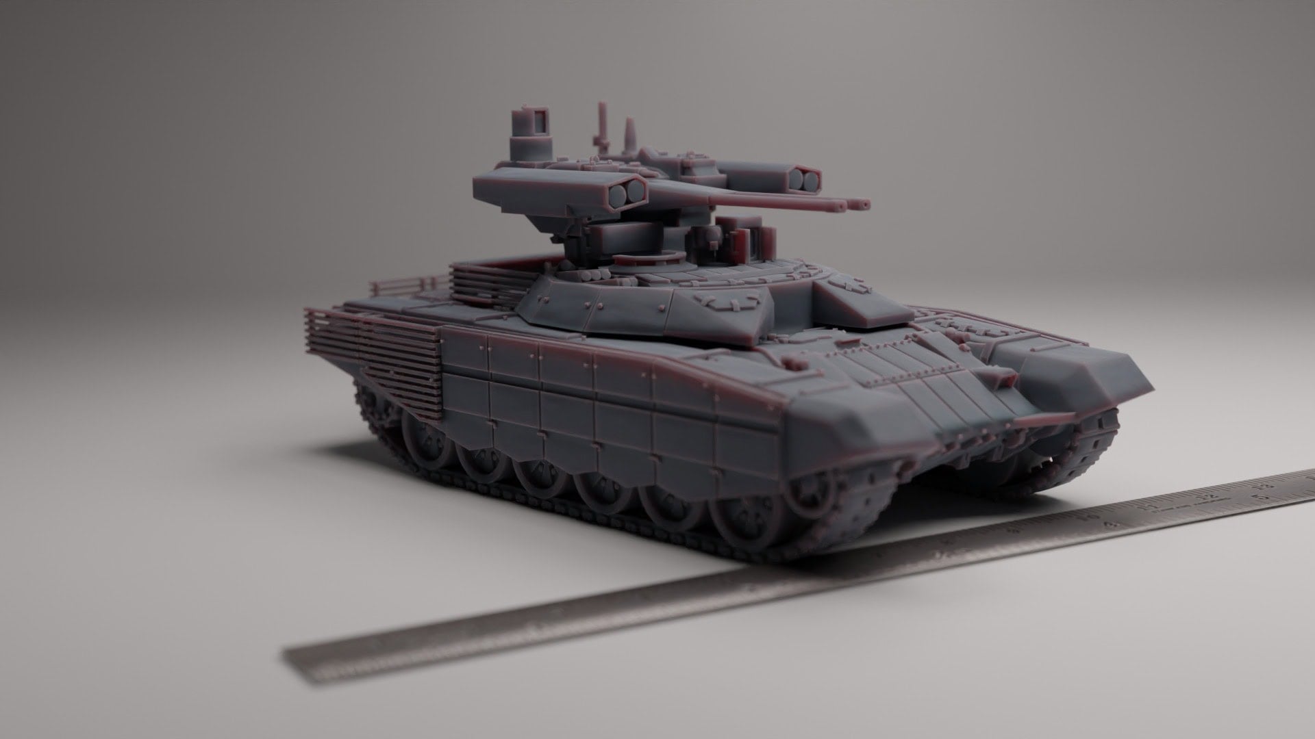 BMPT-72 (TERMINATOR 2) TANK SUPPORT COMBAT VEHICLE by guaro3d - Wargaming3D