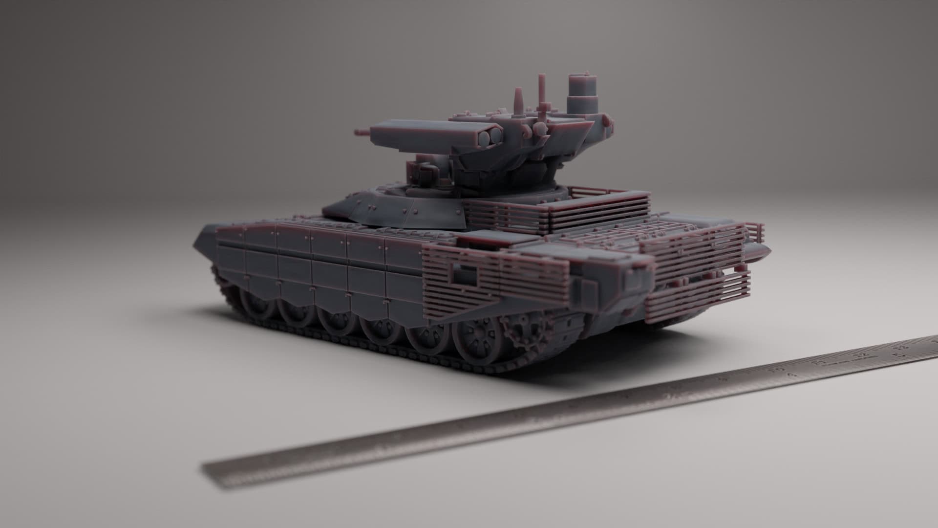 BMPT-72 (TERMINATOR 2) TANK SUPPORT COMBAT VEHICLE by Guaro3d - Wargaming3D