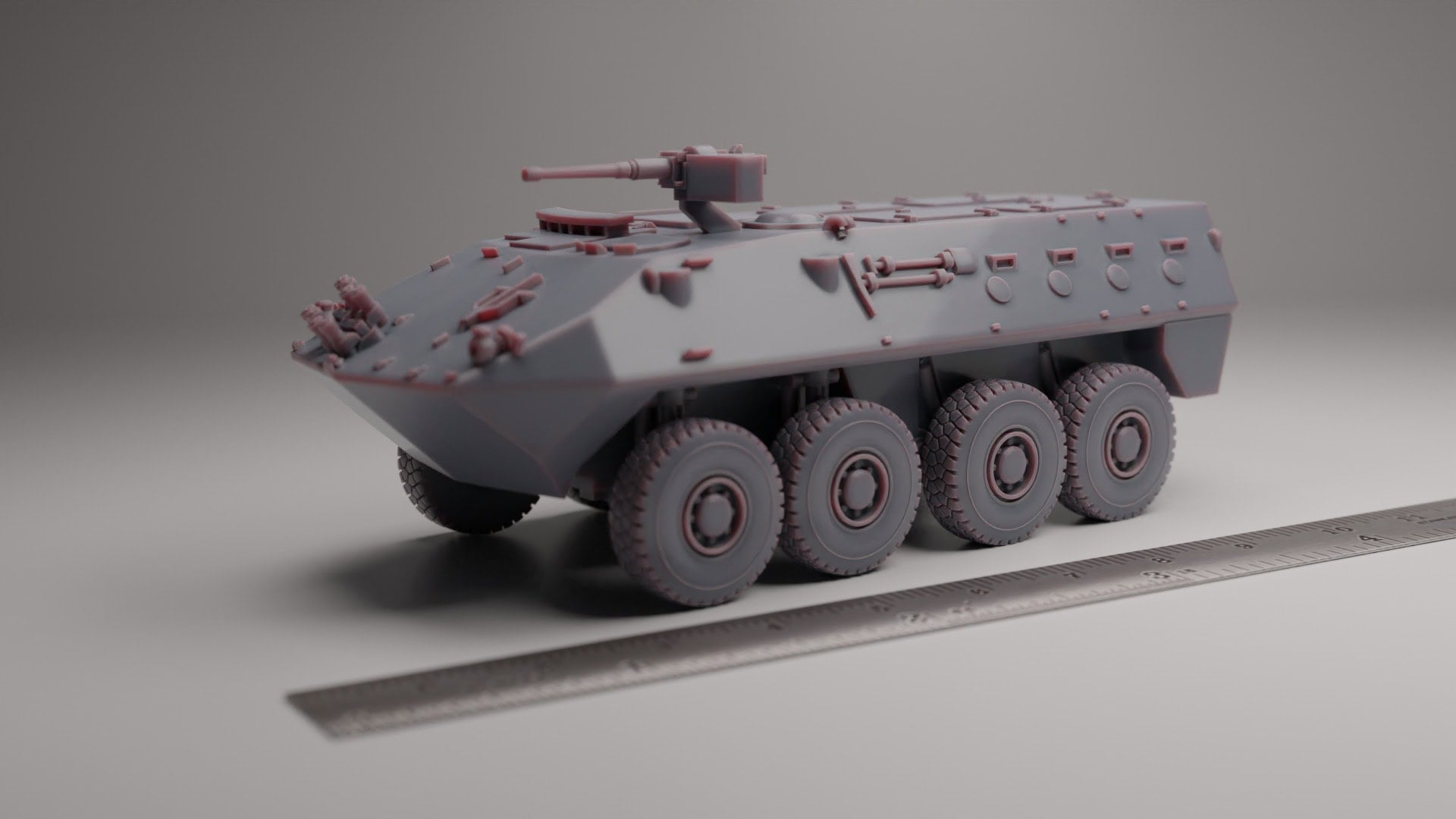 MOWAG 8X8 APC by guaro3d - Wargaming3D