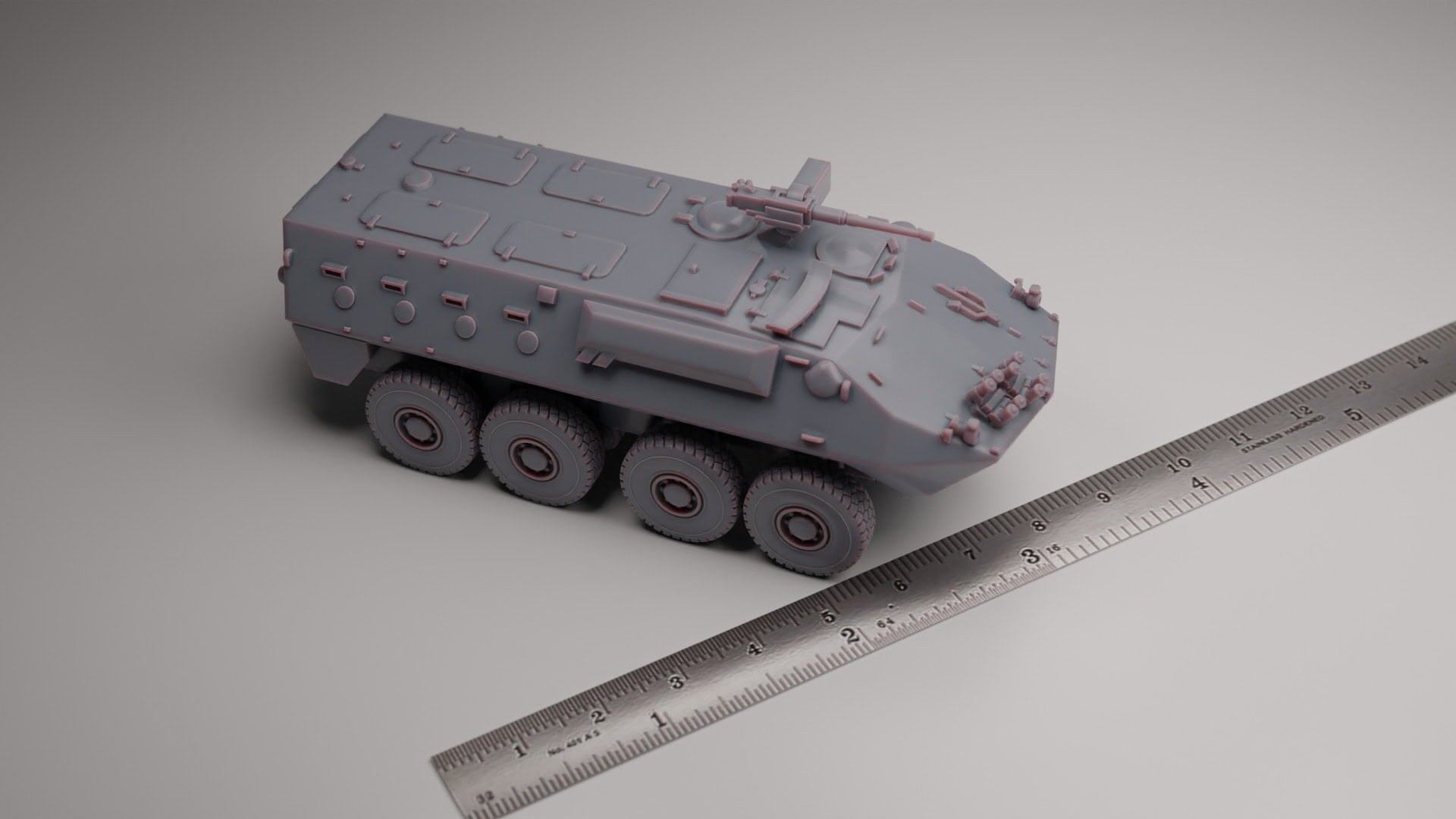 MOWAG 8X8 APC by Guaro3d - Wargaming3D