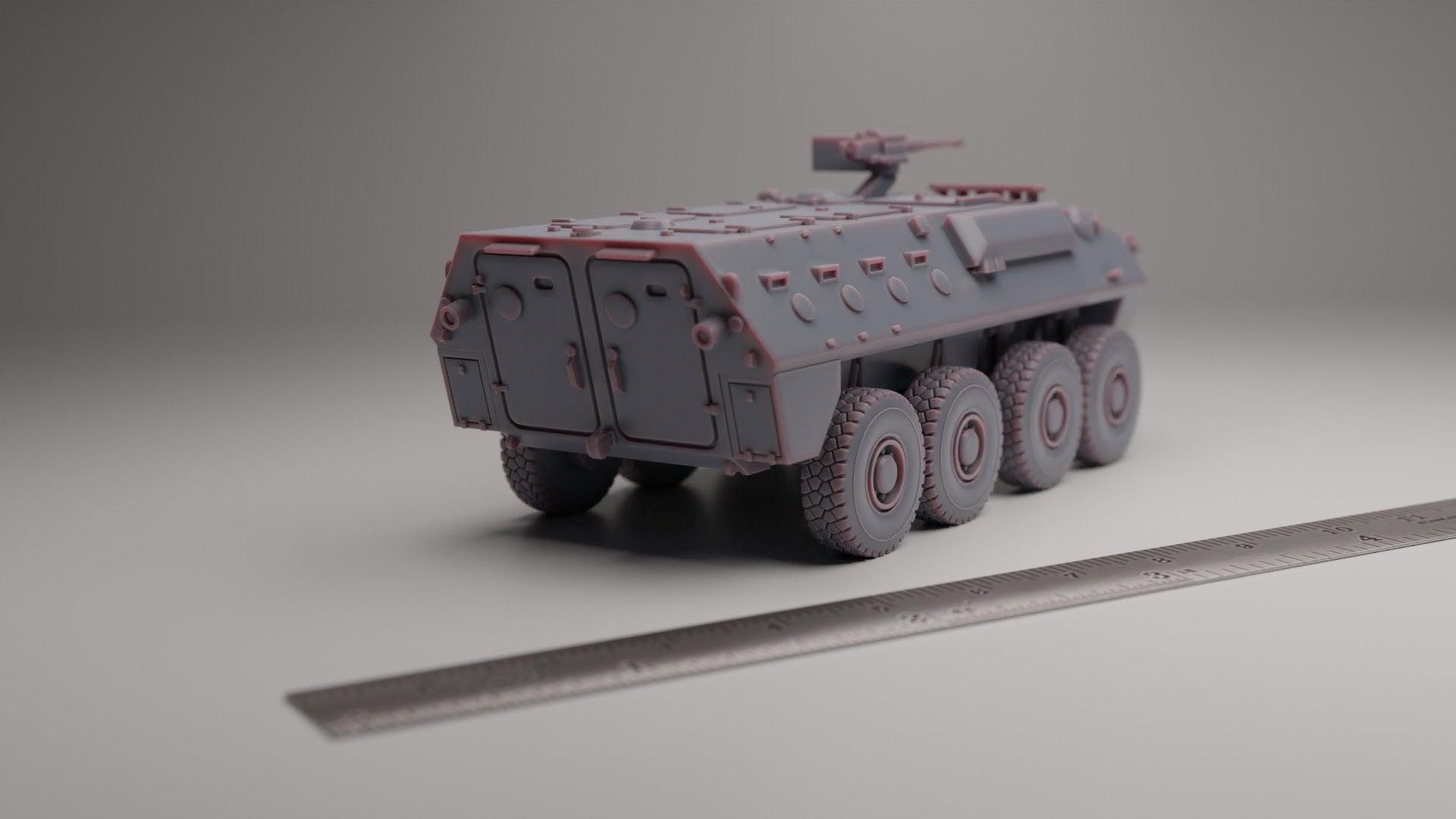 MOWAG 8X8 APC by Guaro3d - Wargaming3D