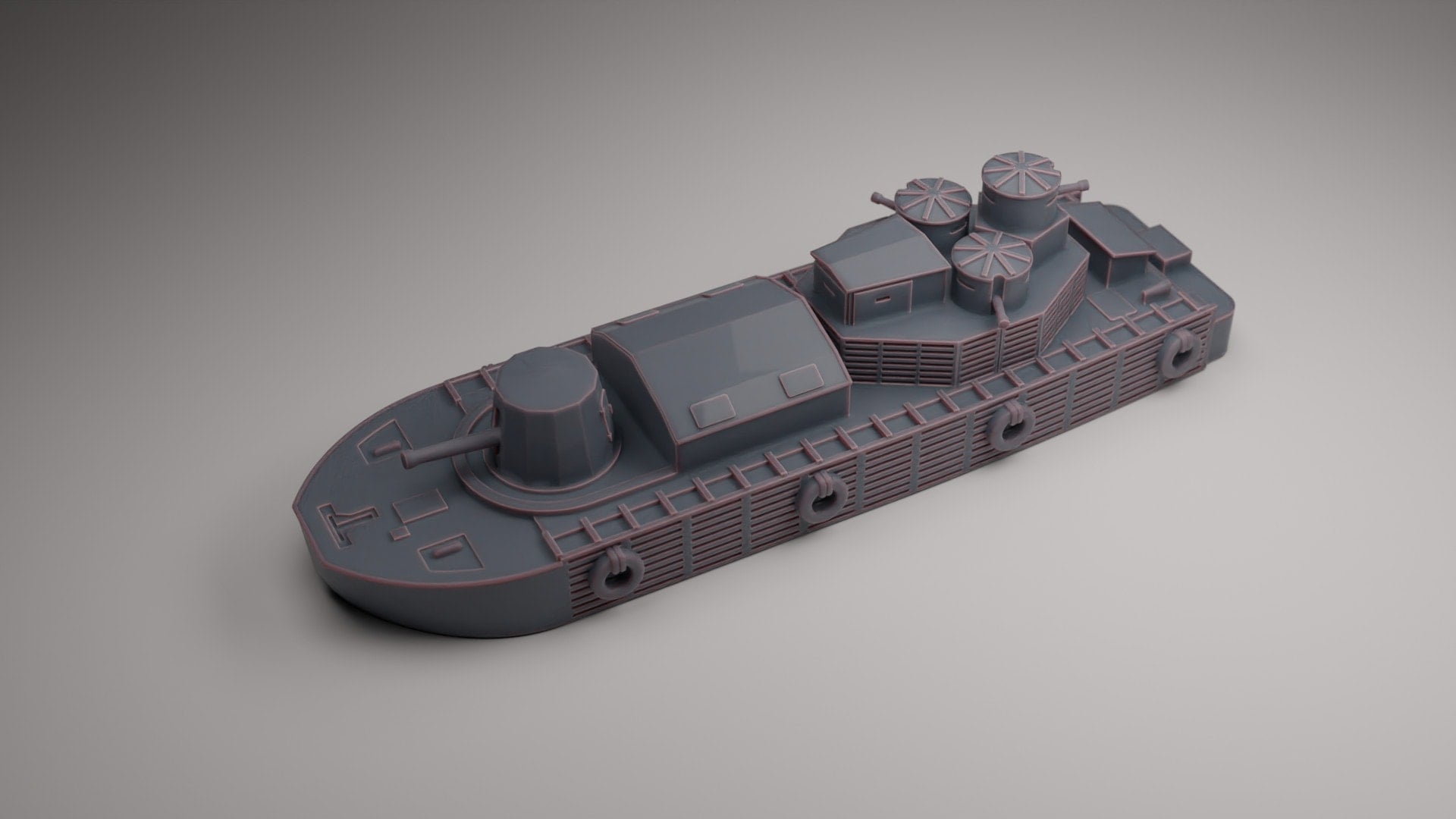 MONITOR BOAT (VIETNAM WAR) by guaro3d - Wargaming3D