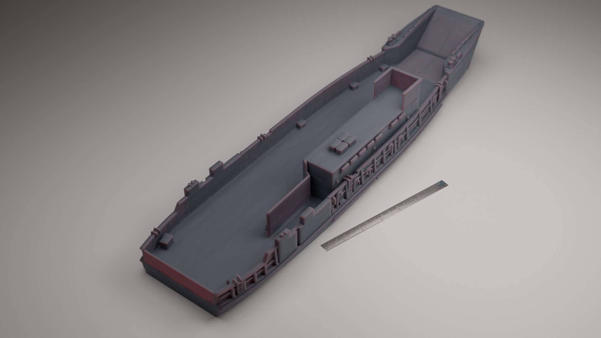 LANDING CRAFT UTILITY LCU 1600 CLASS by Guaro3d - Wargaming3D