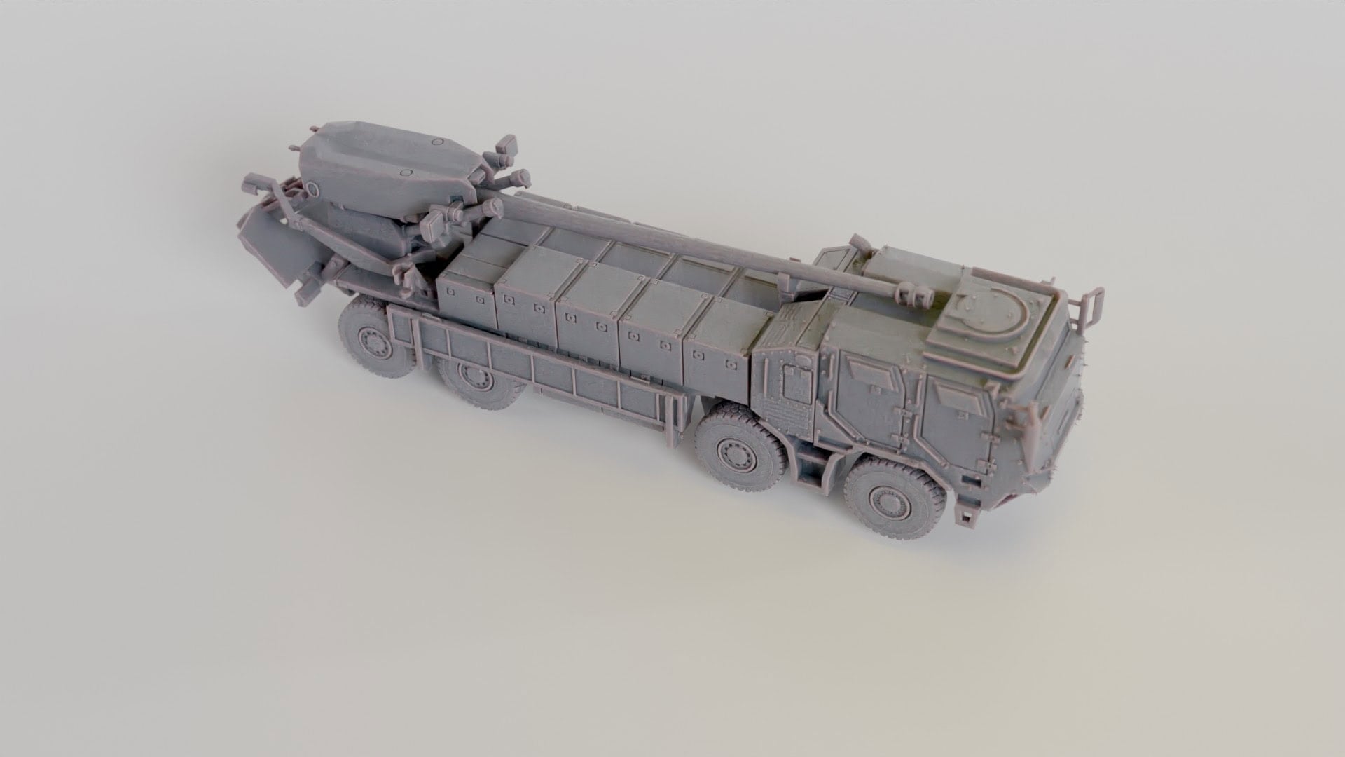 NEXTER CAESAR 8X8 155MM SELF-PROPELLED HOWITZER by Guaro3d - Wargaming3D