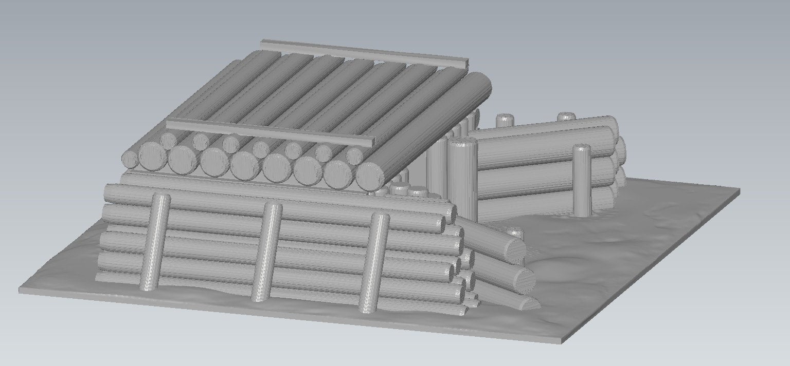 28 mm Bunker Bundle by Studio Grozny - MiniHoarder