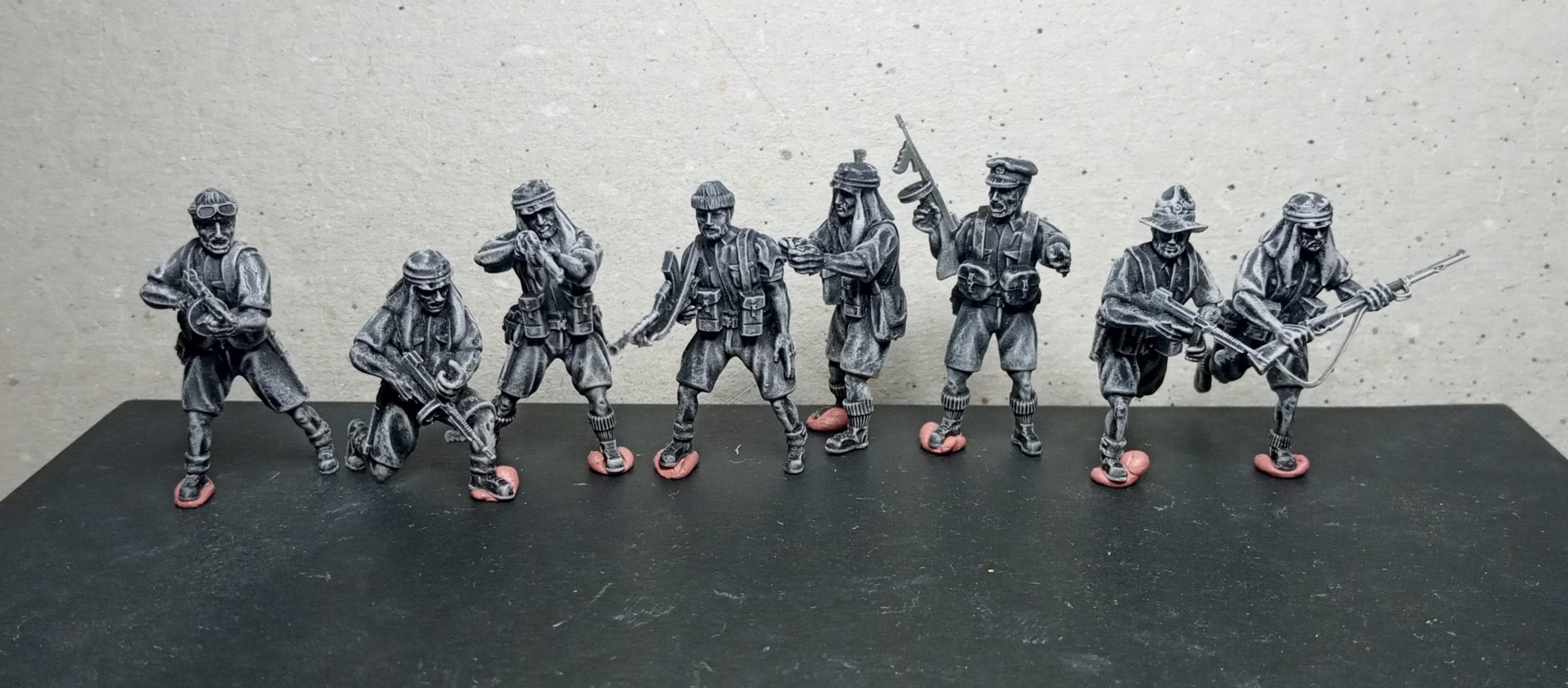 28 mm SAS-LRDG infantry squad by Studio Grozny - Wargaming3D
