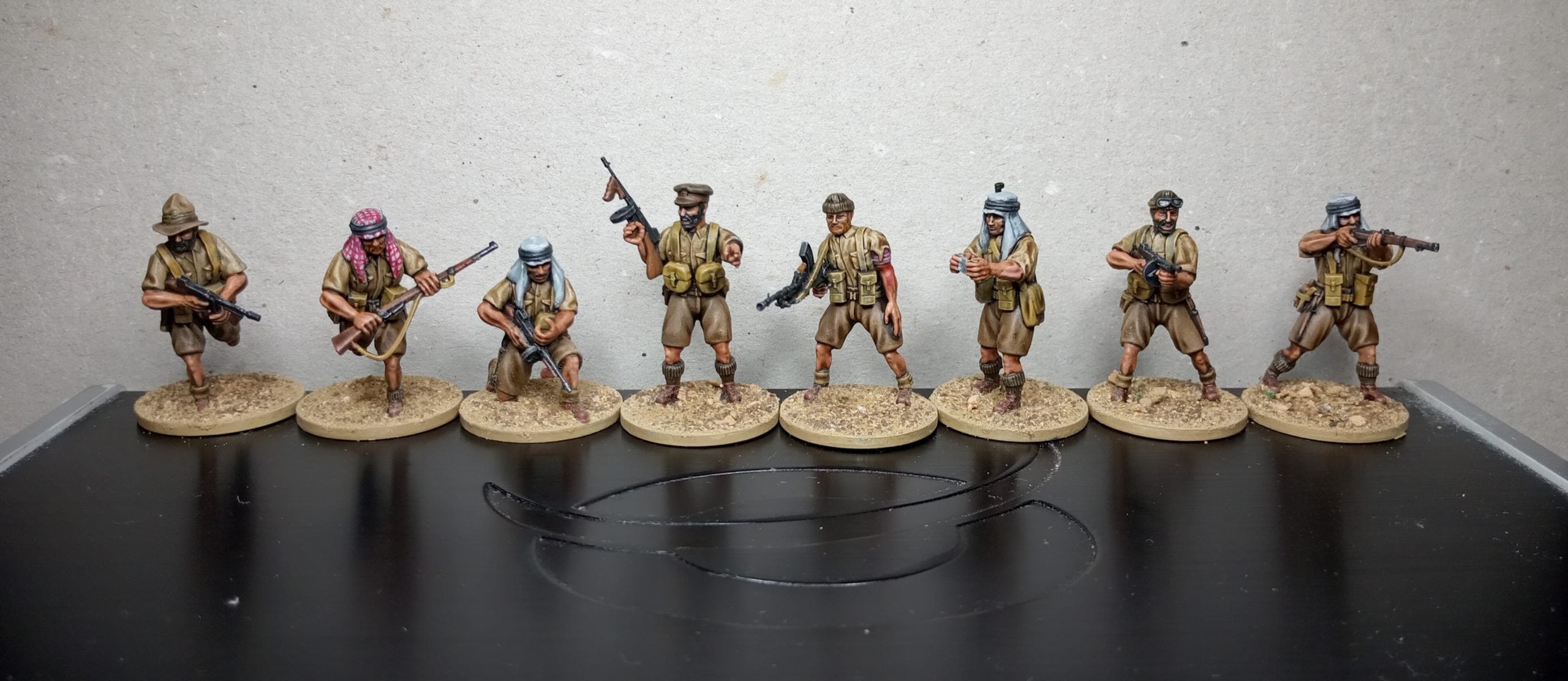 28 mm SAS-LRDG infantry squad by Studio Grozny - Wargaming3D
