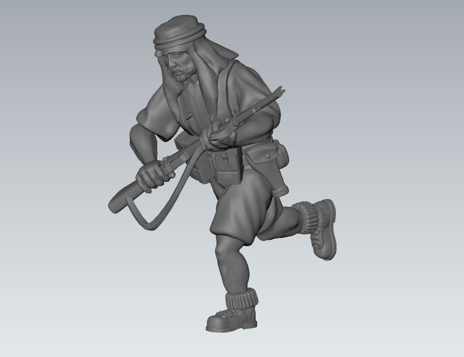 28 mm SAS-LRDG infantry squad by Studio Grozny - Wargaming3D