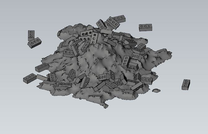 28mm Rubble Bundle by Studio Grozny - Wargaming3D