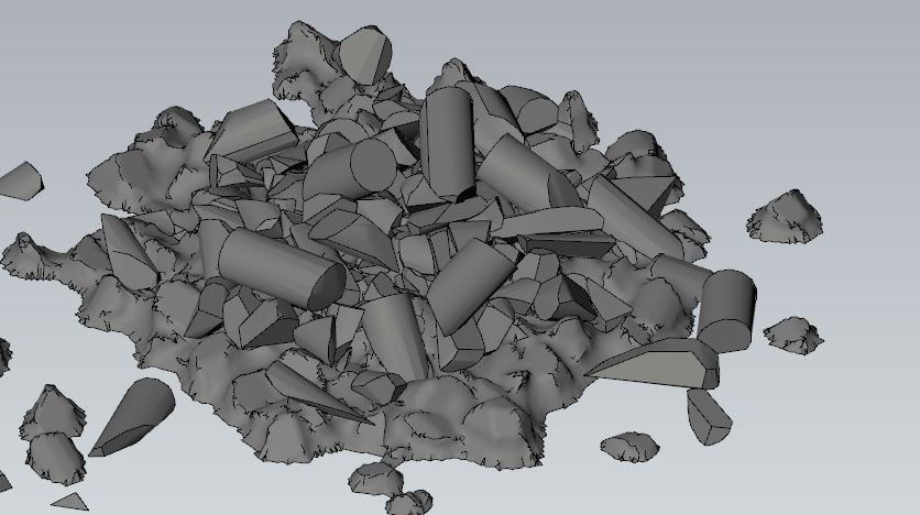 28mm Rubble Bundle by Studio Grozny - Wargaming3D
