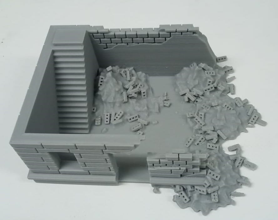 28mm Rubble Bundle by Studio Grozny - Wargaming3D