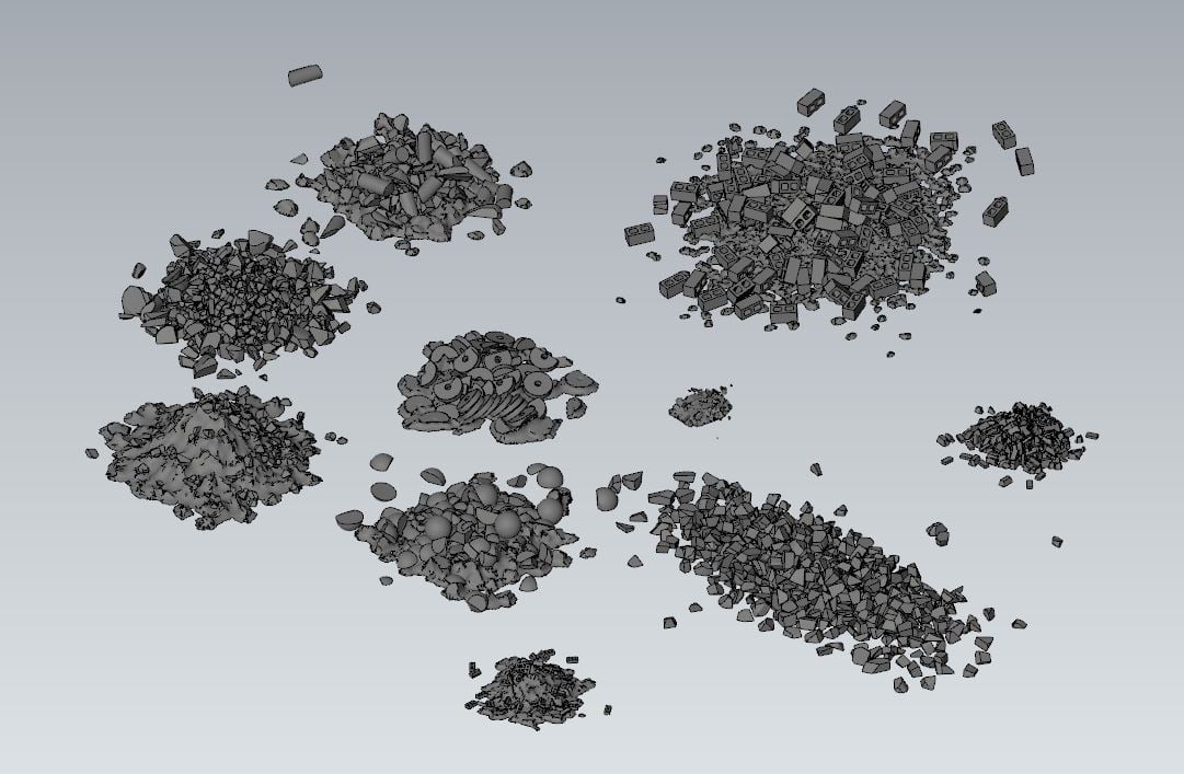 28mm Rubble Bundle by Studio Grozny - MiniHoarder