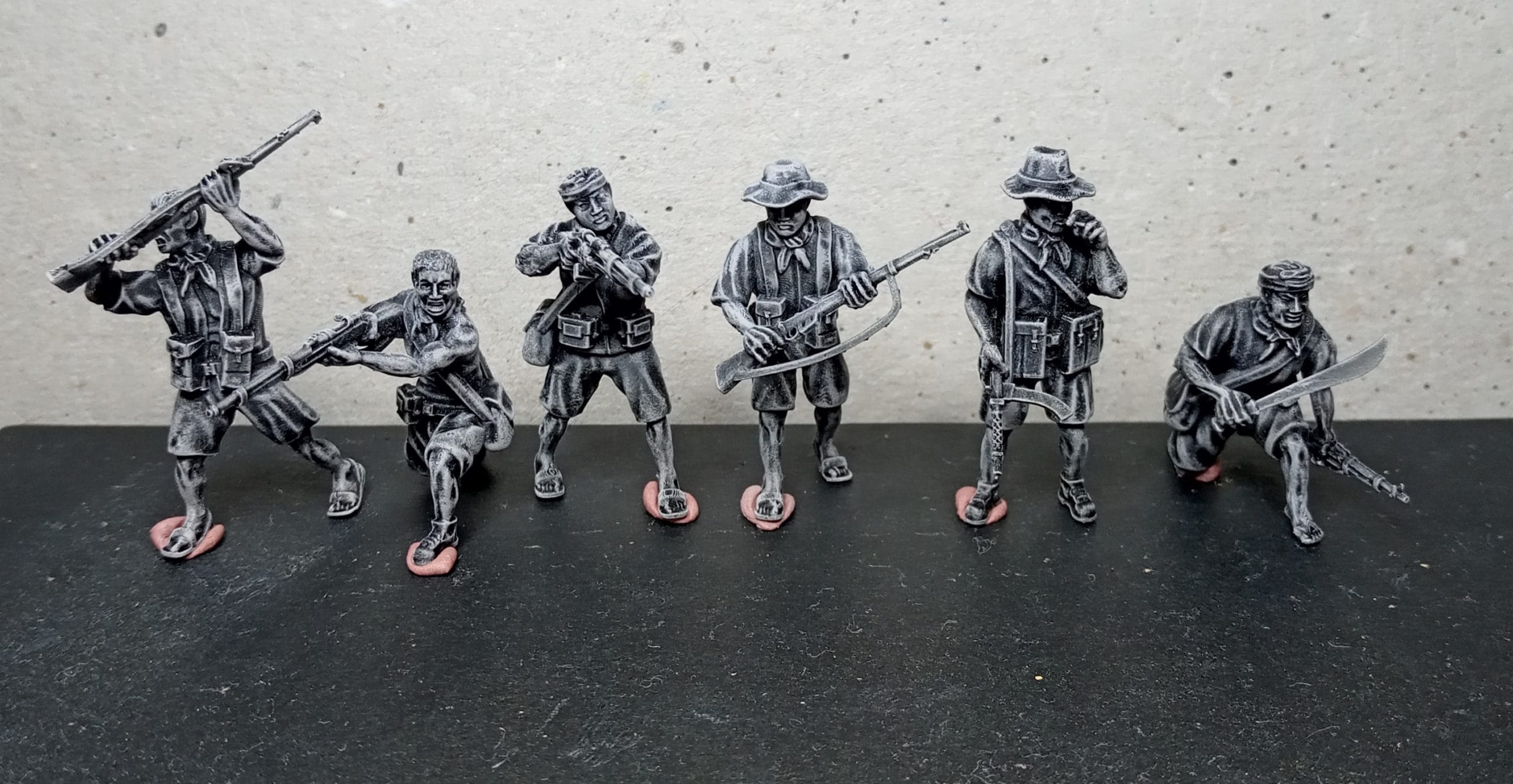 28 mm Native Irregular Fighters by Studio Grozny - Wargaming3D