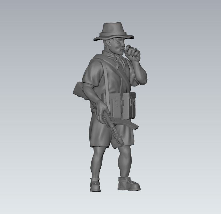 28 mm Native Irregular Fighters by Studio Grozny - Wargaming3D