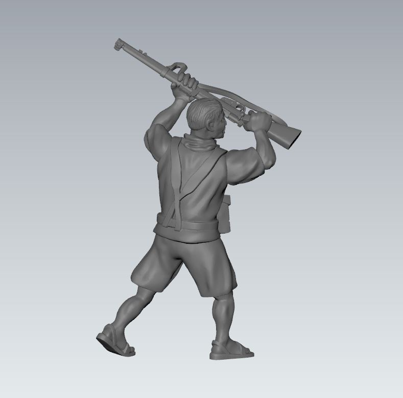 28 mm Native Irregular Fighters by Studio Grozny - Wargaming3D
