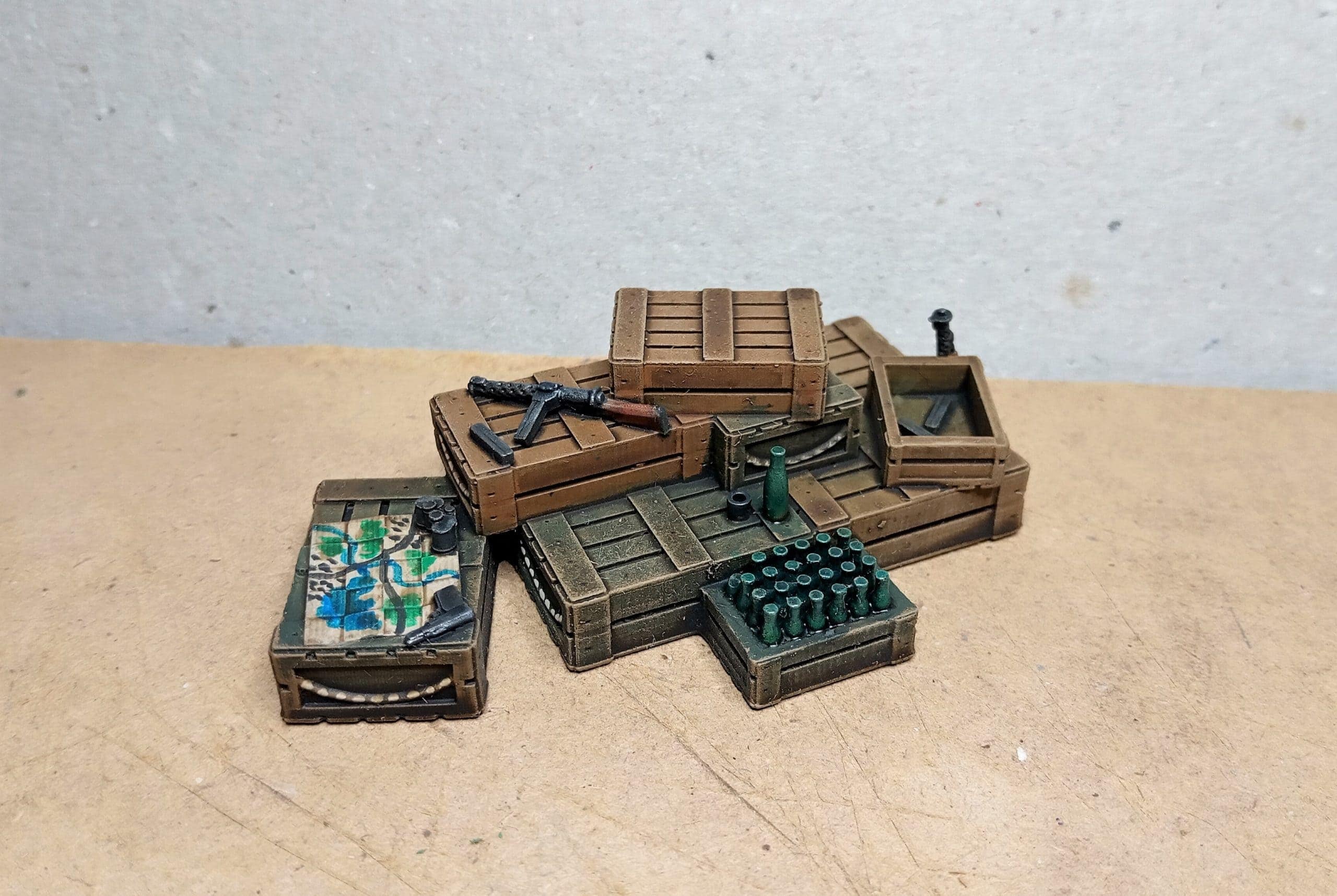 Generic 28 mm base/objetive by Studio Grozny - Wargaming3D