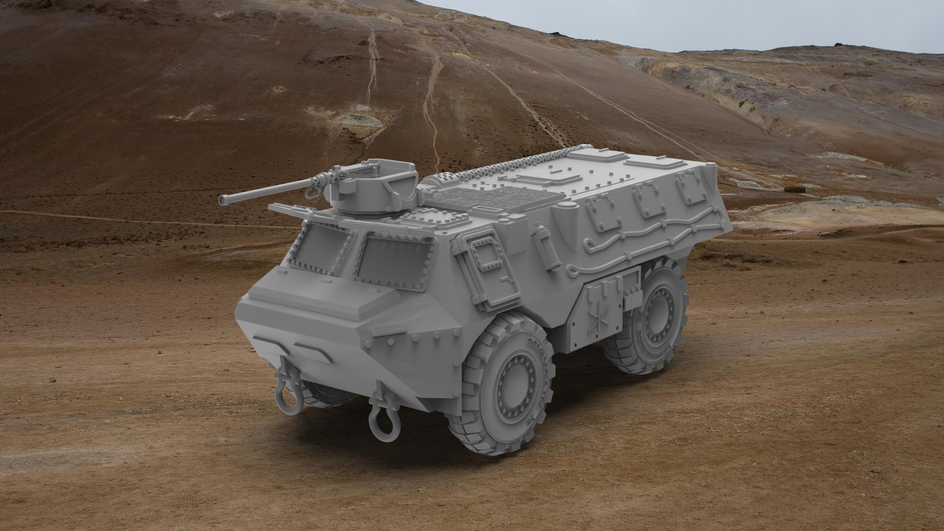 VAB APC by Normandy Miniatures - Wargaming3D