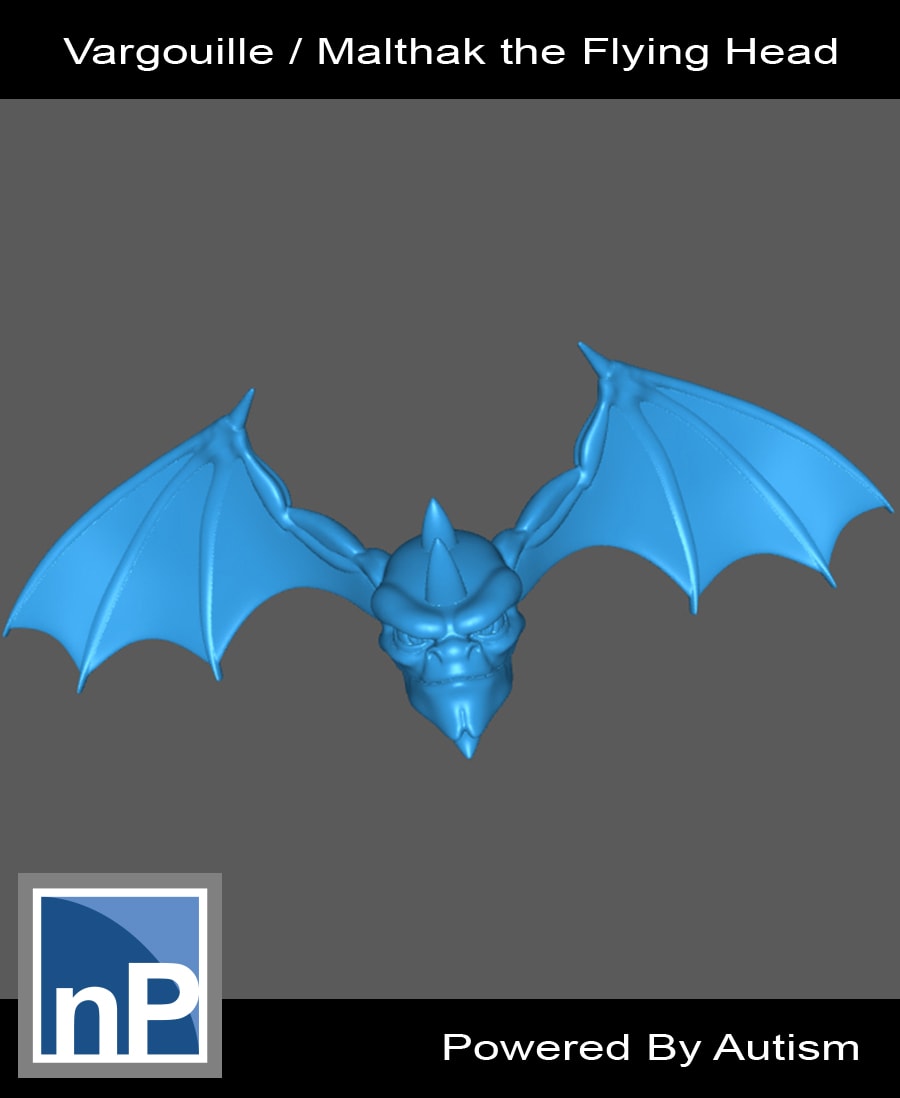 Vargouille / Malthak the Flying Head by nonPareil Institute ...