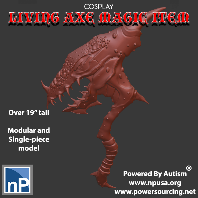 Cosplay / Costume - Living Axe by nonPareil Institute / PowerSourcing ...