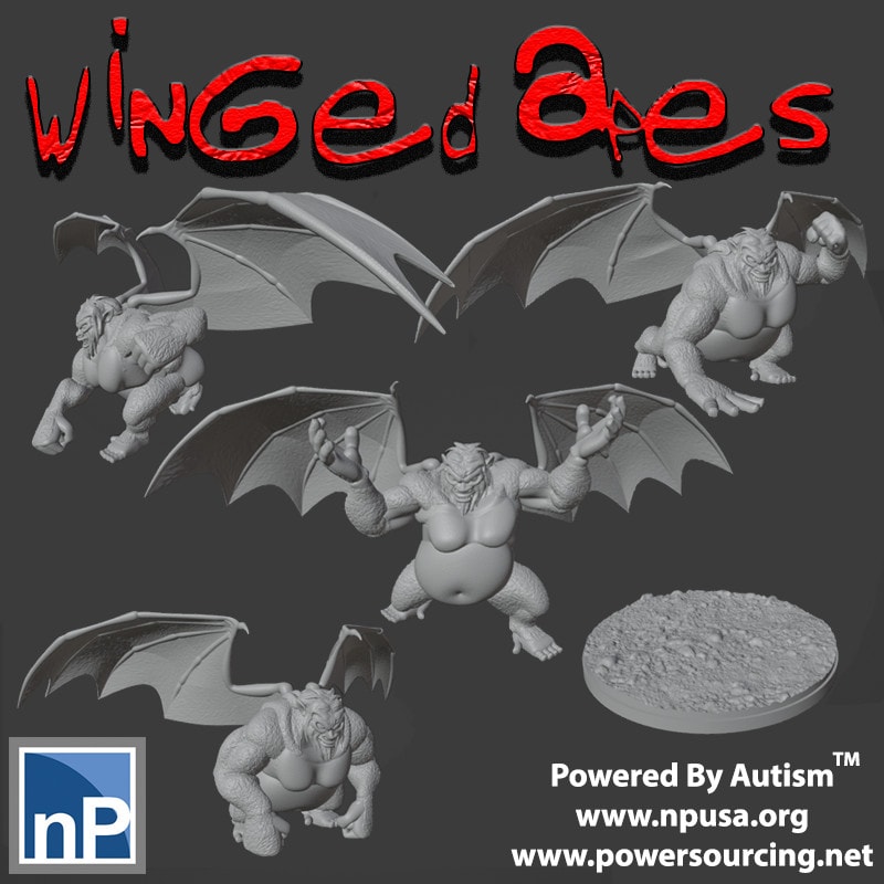 Winged Apes by NonPareil Institute / PowerSourcing - MiniHoarder