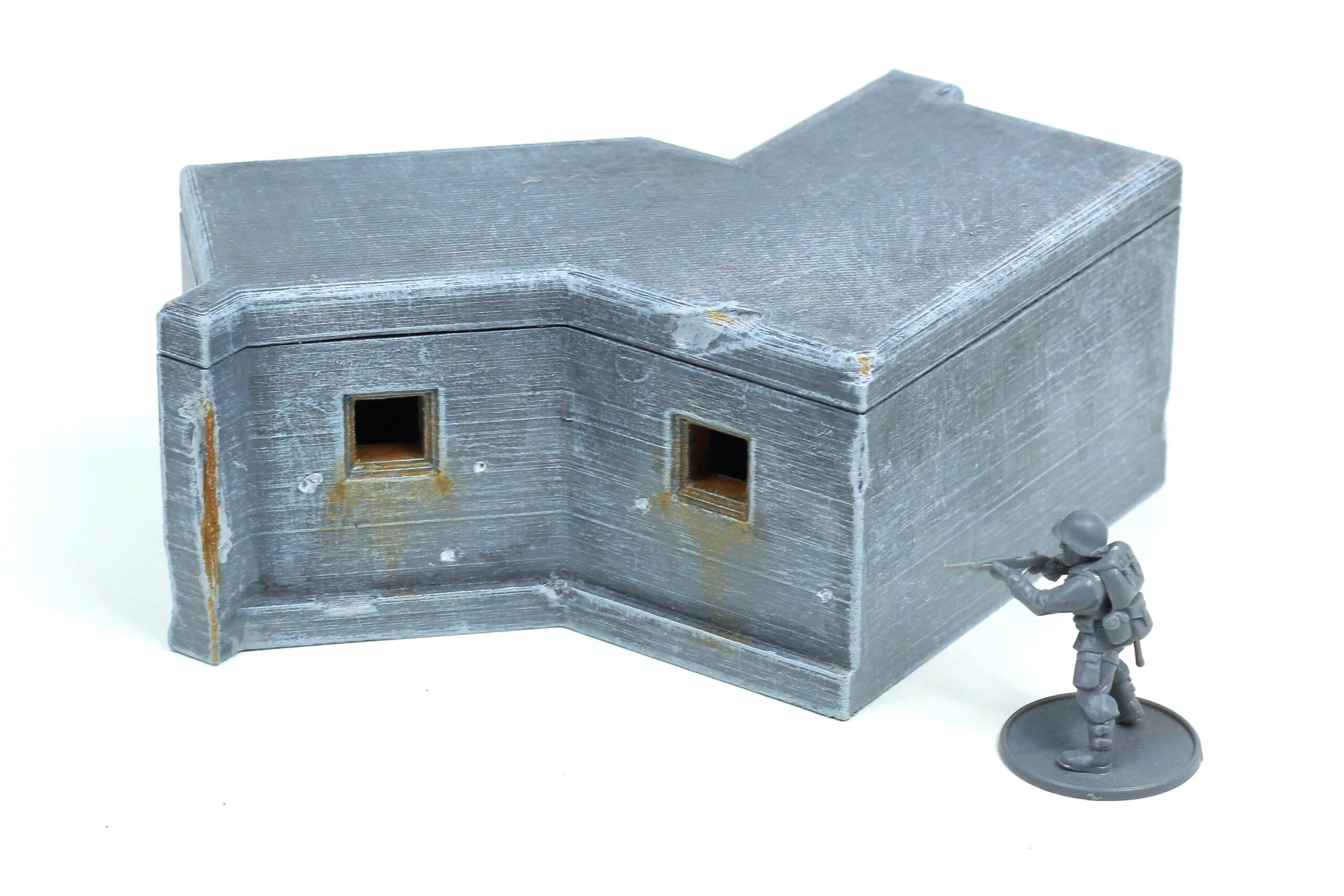 Double MG Stand German Bunker by Patrick Miniatures - MiniHoarder