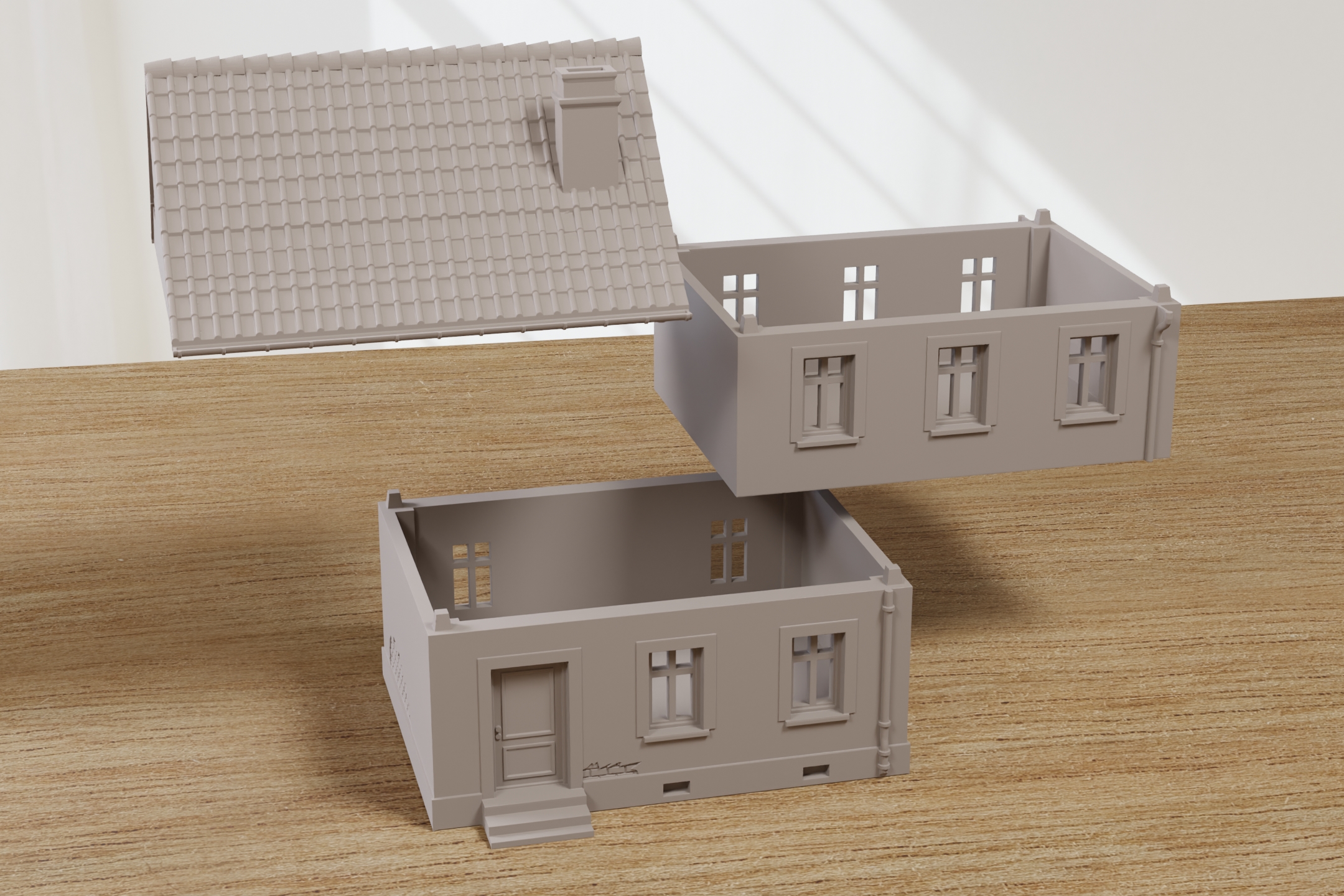 Fulda Gap German Building Set – Cold War & Modern Wargaming Terrain by ...