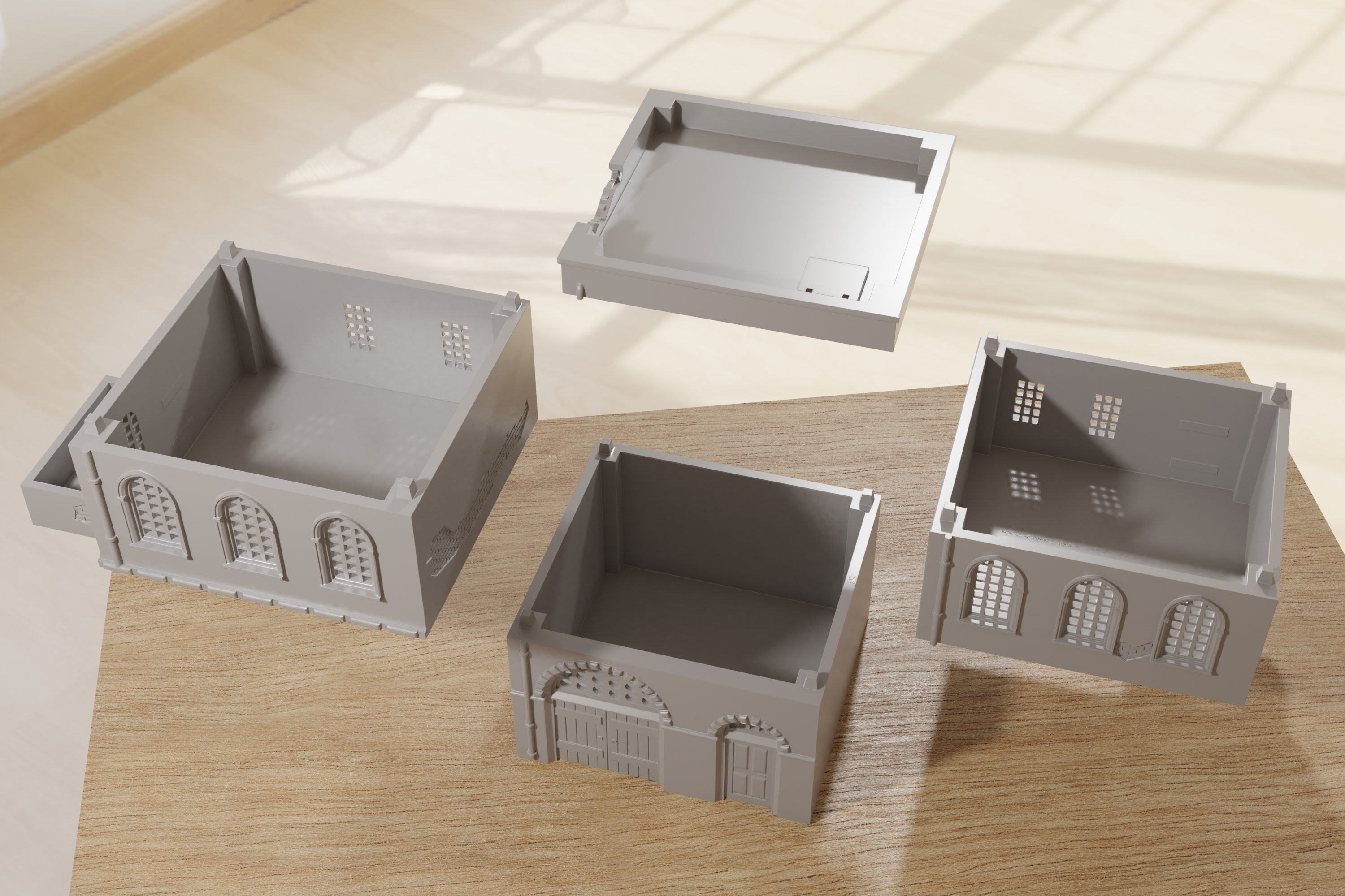 Arab Urban House DH 3 Corner Block - WW2 to Modern Wargaming Terrain by ...