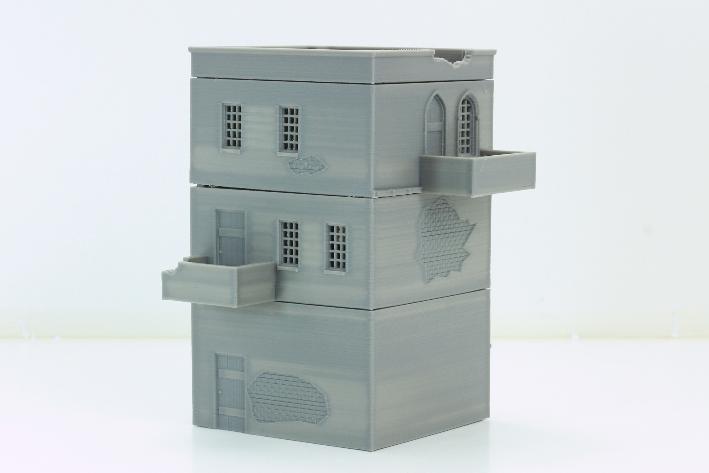 Arab Urban House DH 3 Corner Block - WW2 to Modern Wargaming Terrain by Patrick Miniatures ...