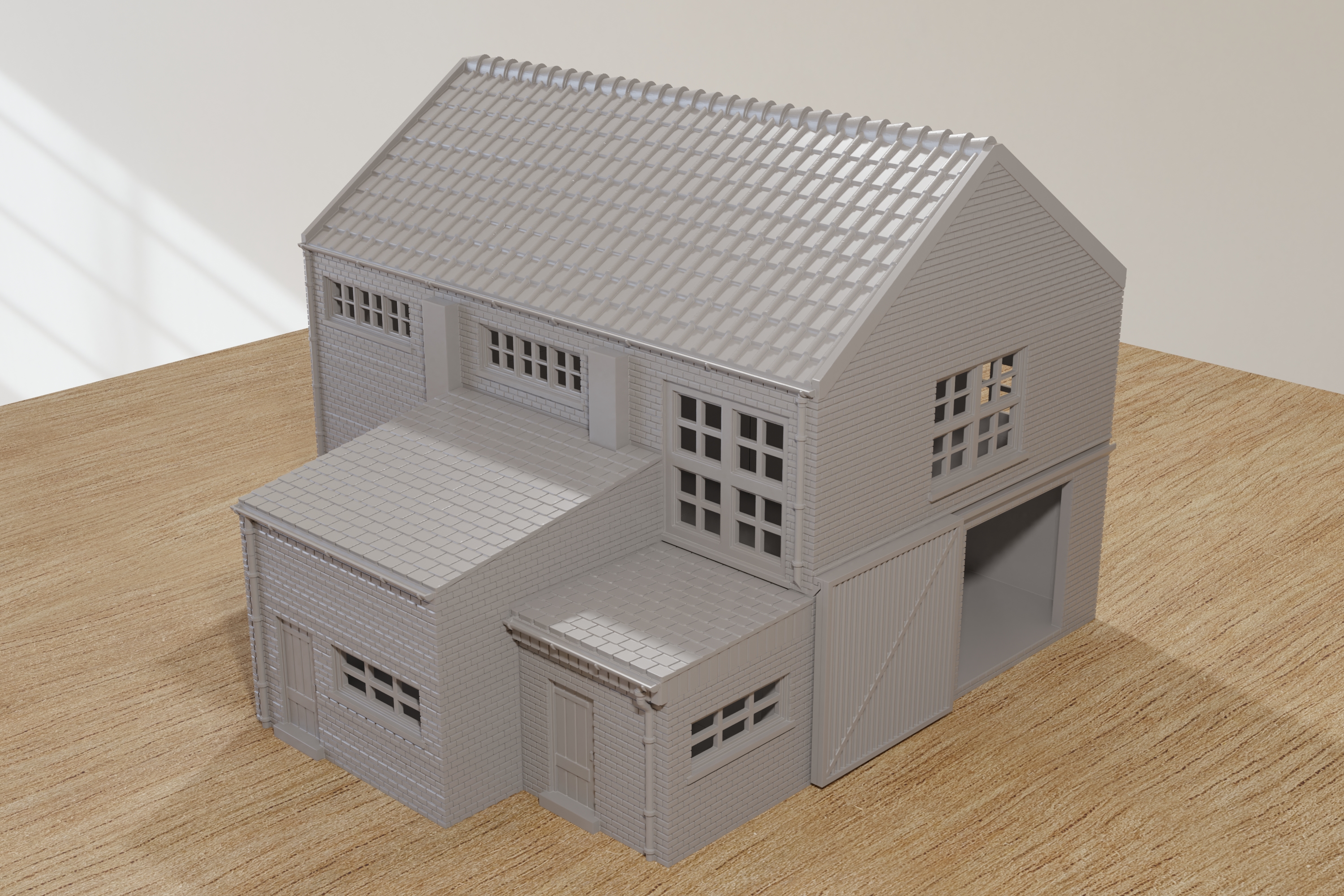 Industrial Buildings Set - WW2 Wargaming Terrain by Patrick Miniatures ...