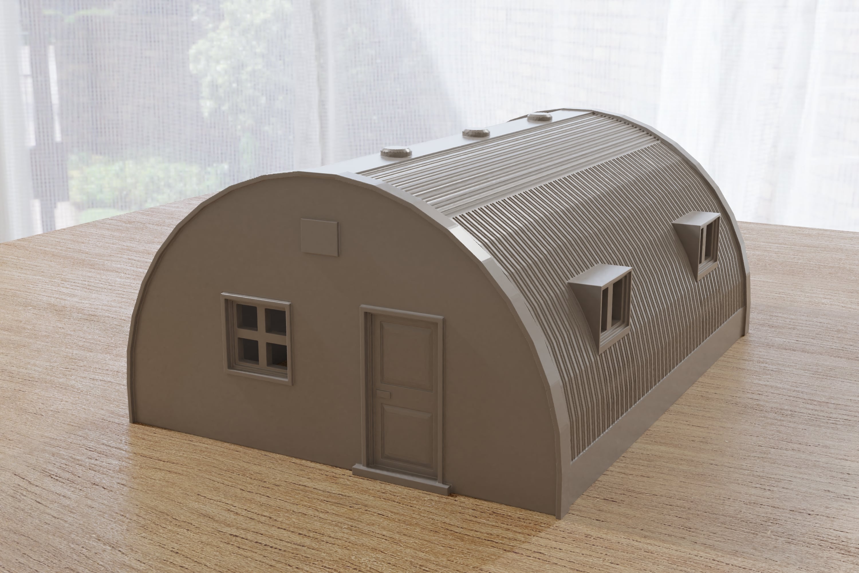 Soviet Military Outpost Quonset Hut - Zona Alfa Wargaming Terrain by ...
