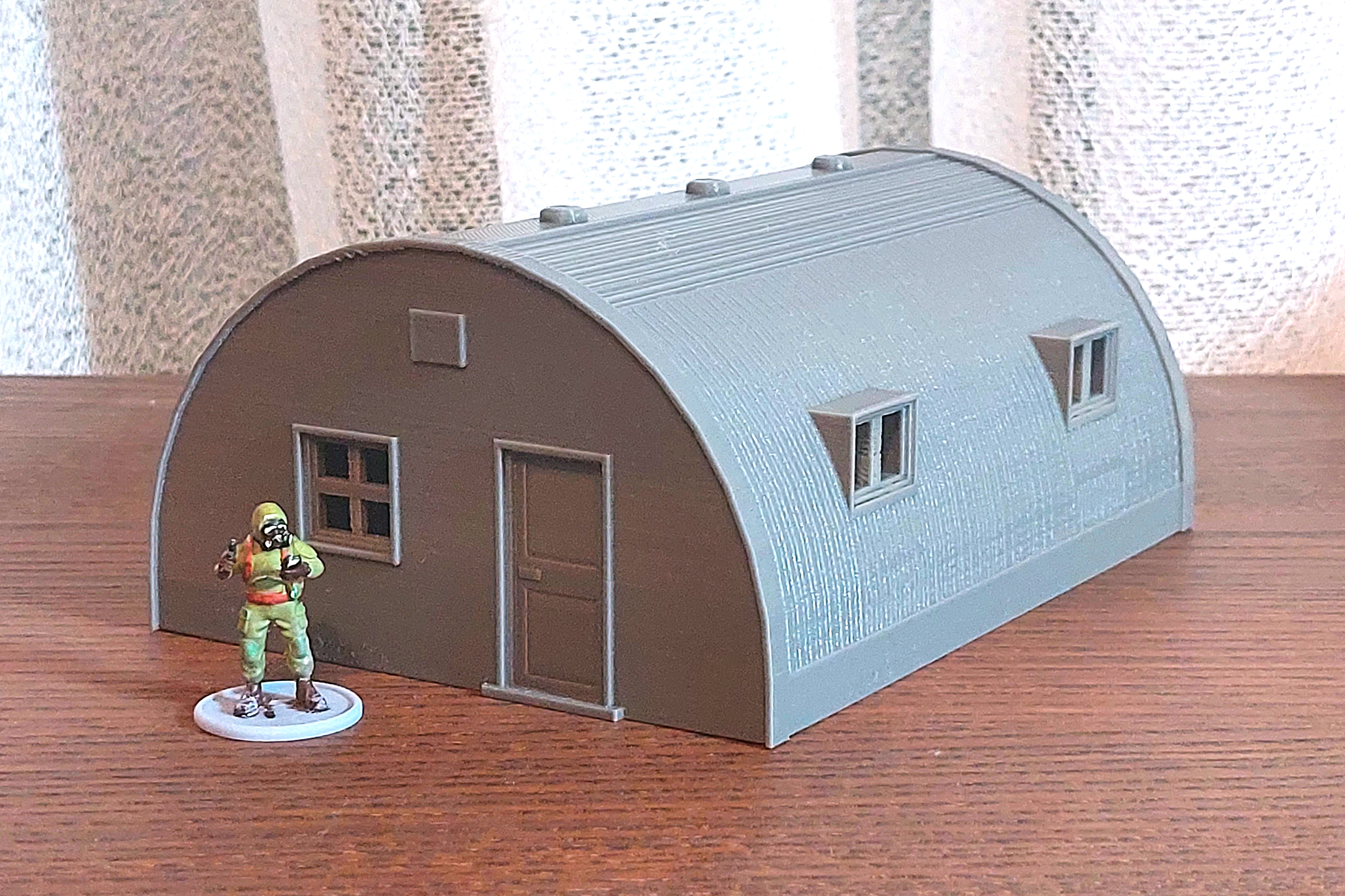Soviet Military Outpost Quonset Hut - Zona Alfa Wargaming Terrain by ...