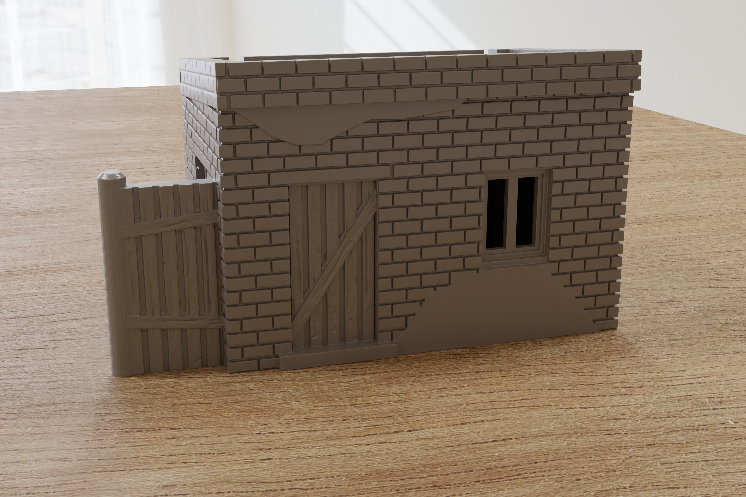 Stalker Loner Shed - Zona Alfa Wargaming Terrain by Patrick Miniatures ...