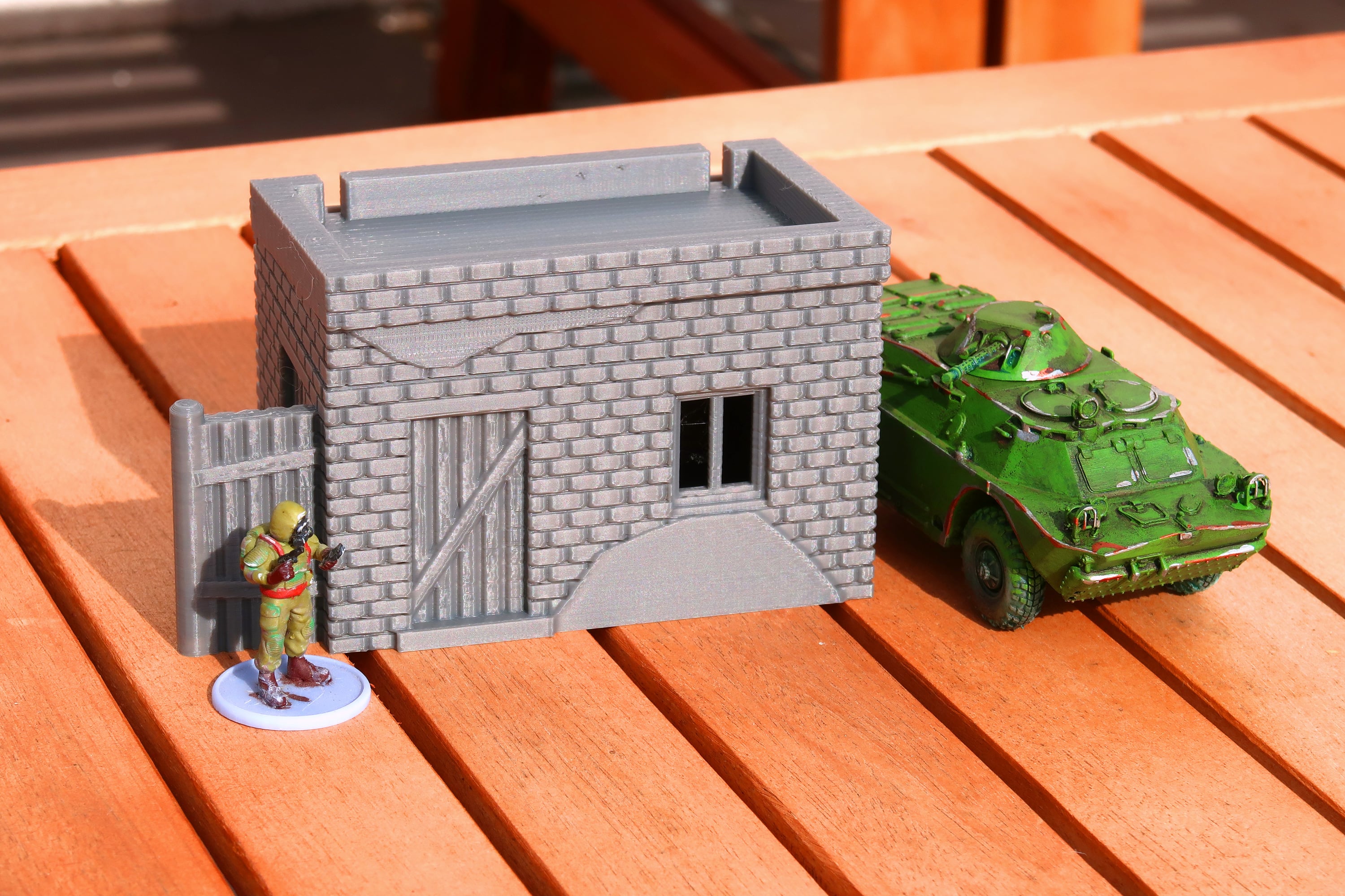 Stalker Loner Shed - Zona Alfa Wargaming Terrain by Patrick Miniatures ...