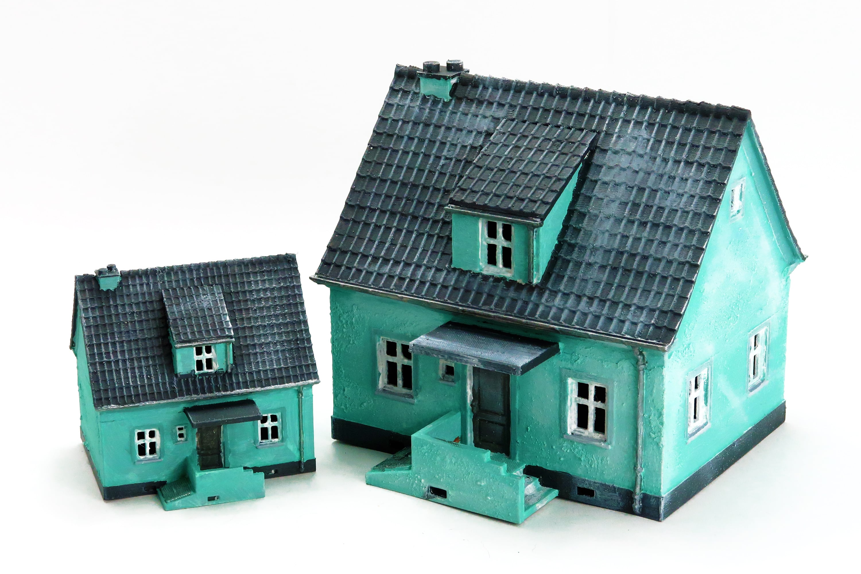 German Fulda Region House SS1 - Cold War Era Miniature Wargaming Terrain by Patrick Miniatures ...