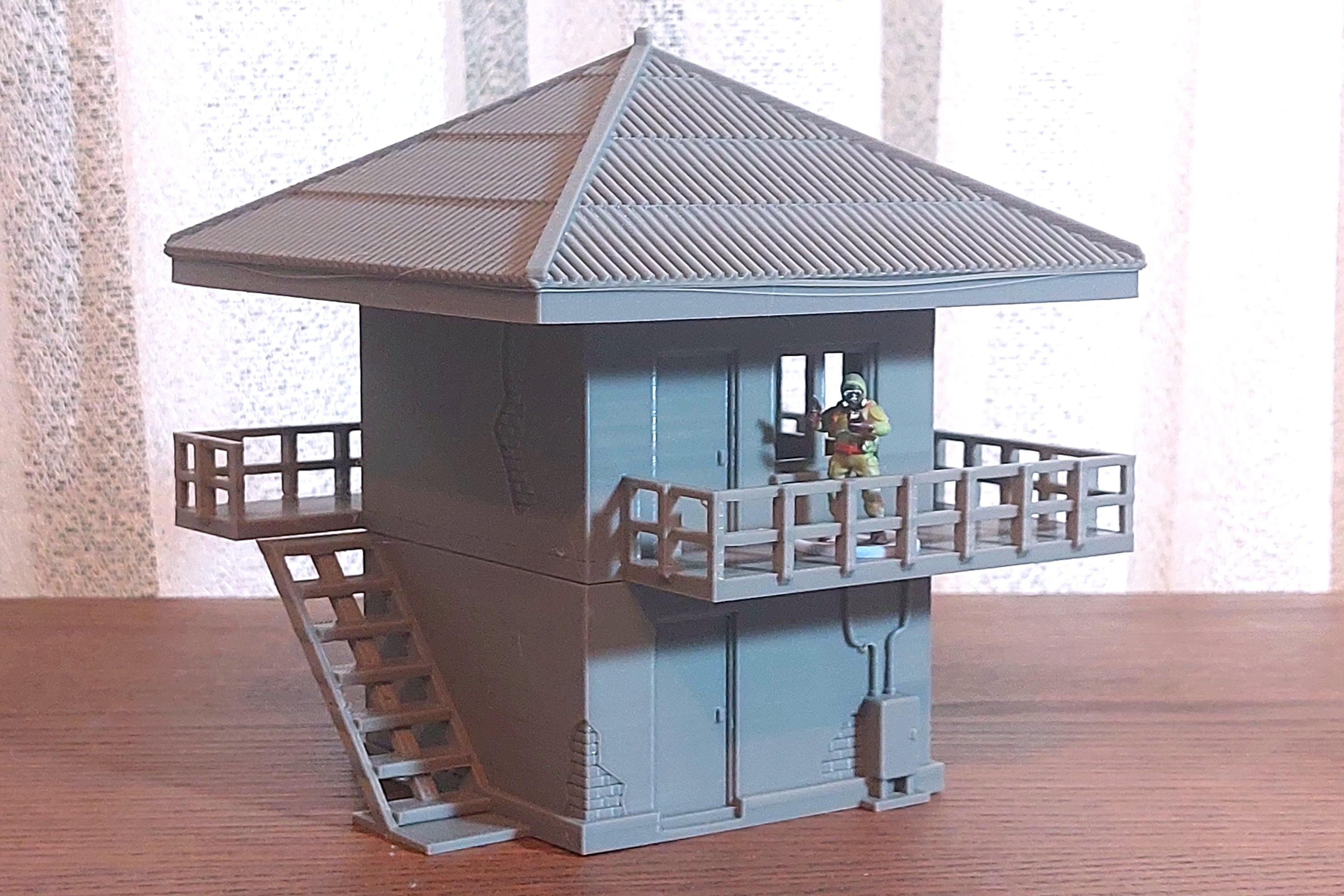 Soviet Military Outpost Watchtower - Zona Alfa Wargaming Terrain by ...