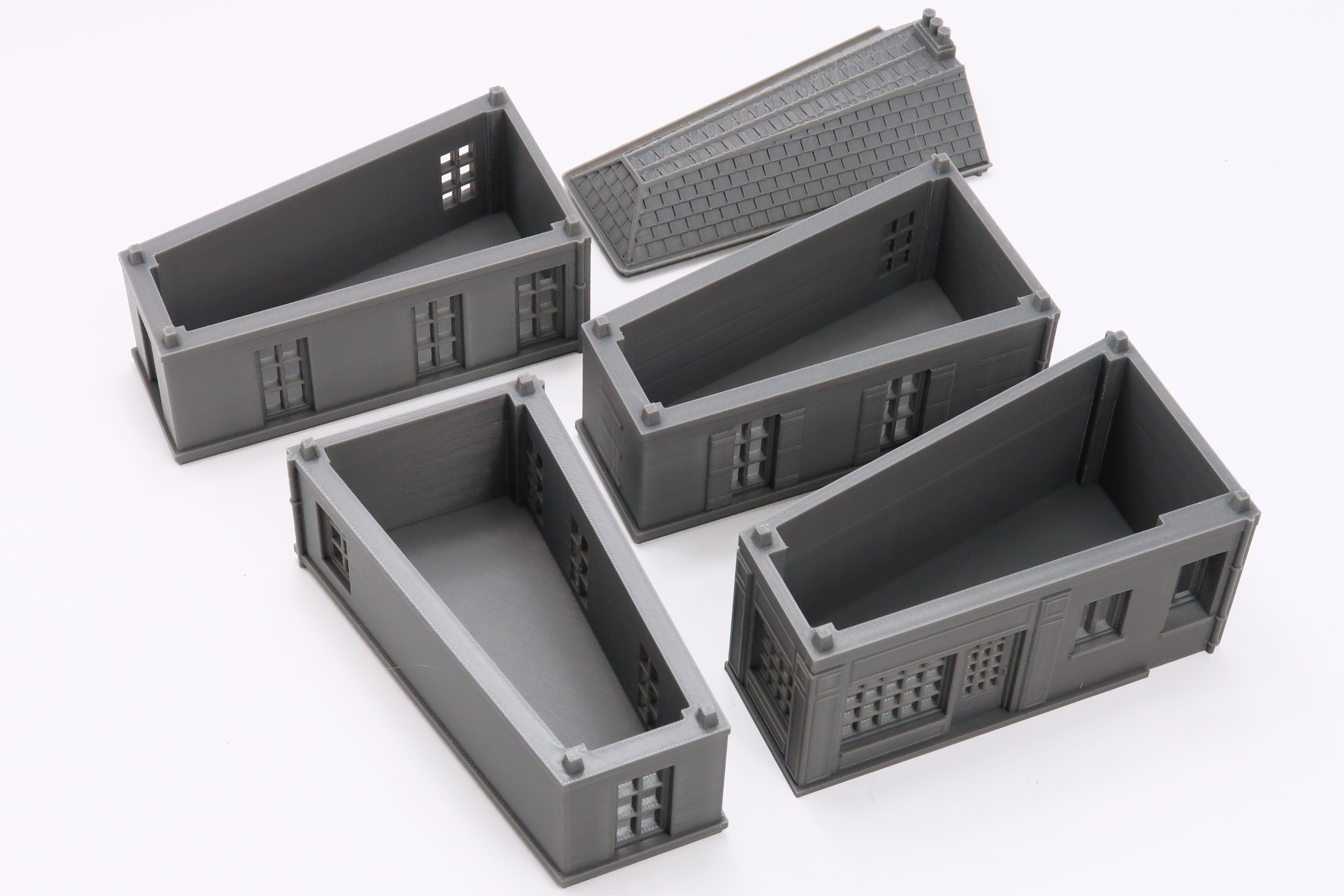 Caen Corner Buildings - Miniature Wargaming French Terrain WW2 by ...