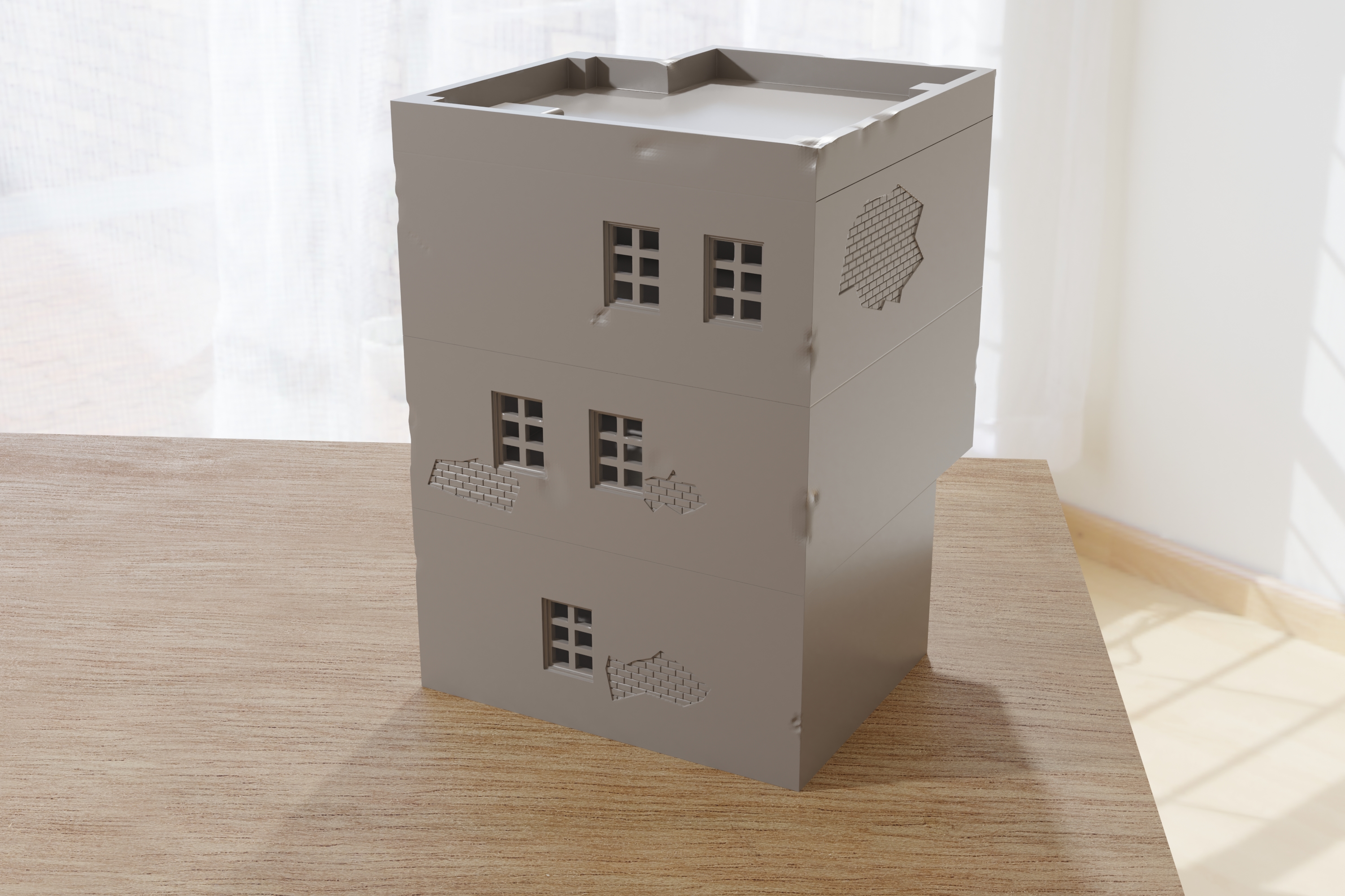 Arab Urban House DH 2 Apartments - WW2 to Modern Wargaming Terrain by ...